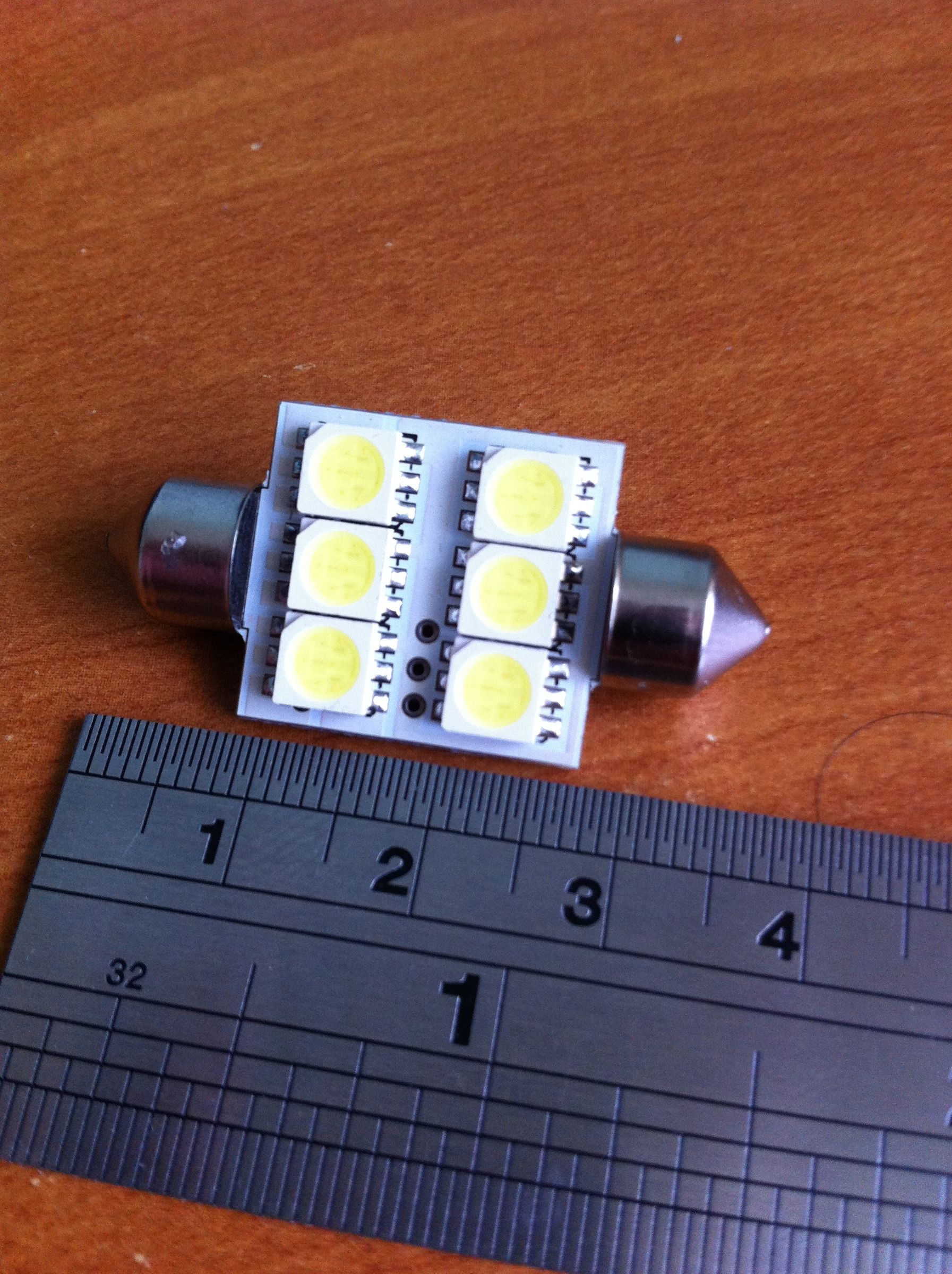 Festoon Bulb Adapter : 4 Steps - Instructables