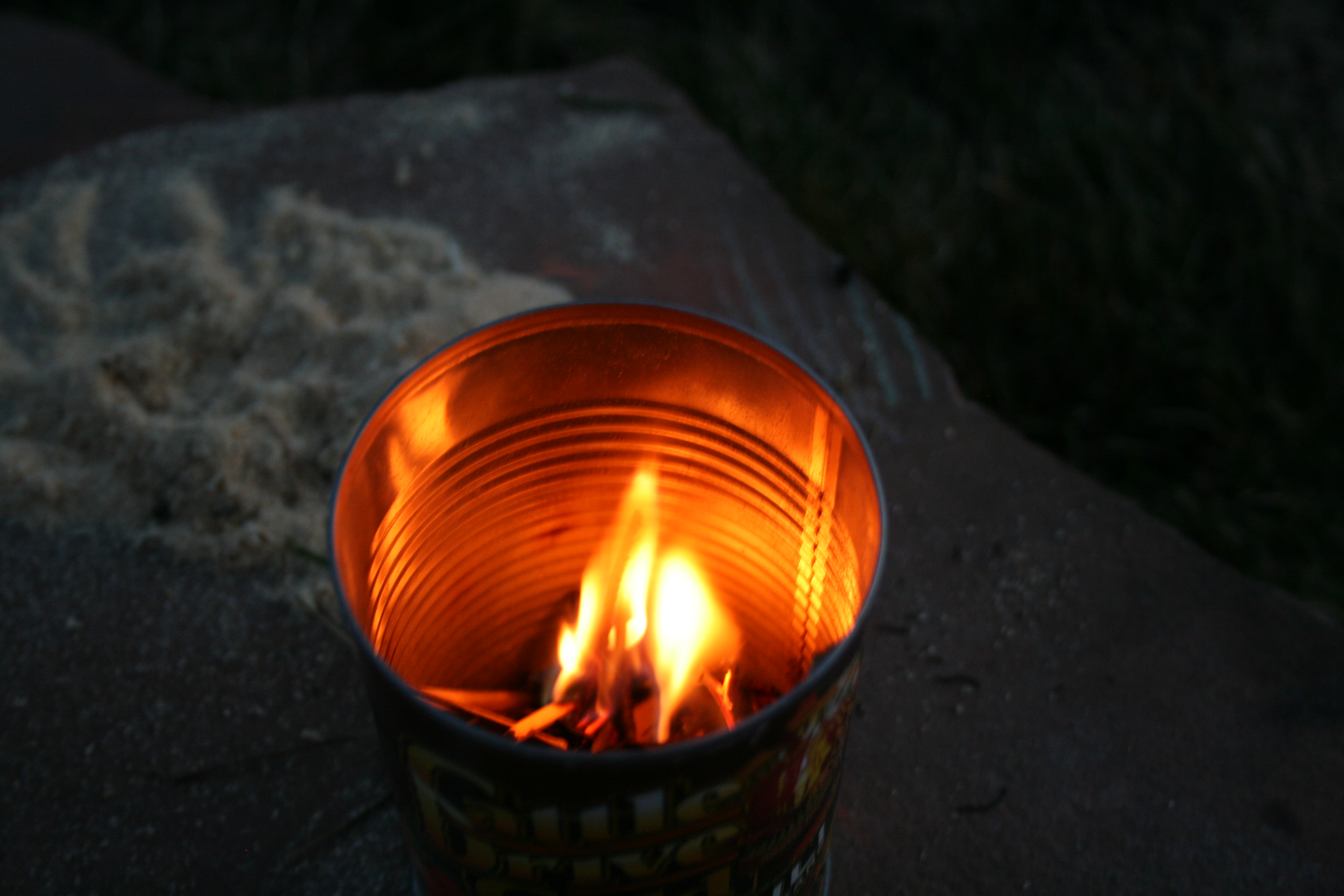 Tin Can Fire : 5 Steps (with Pictures) - Instructables
