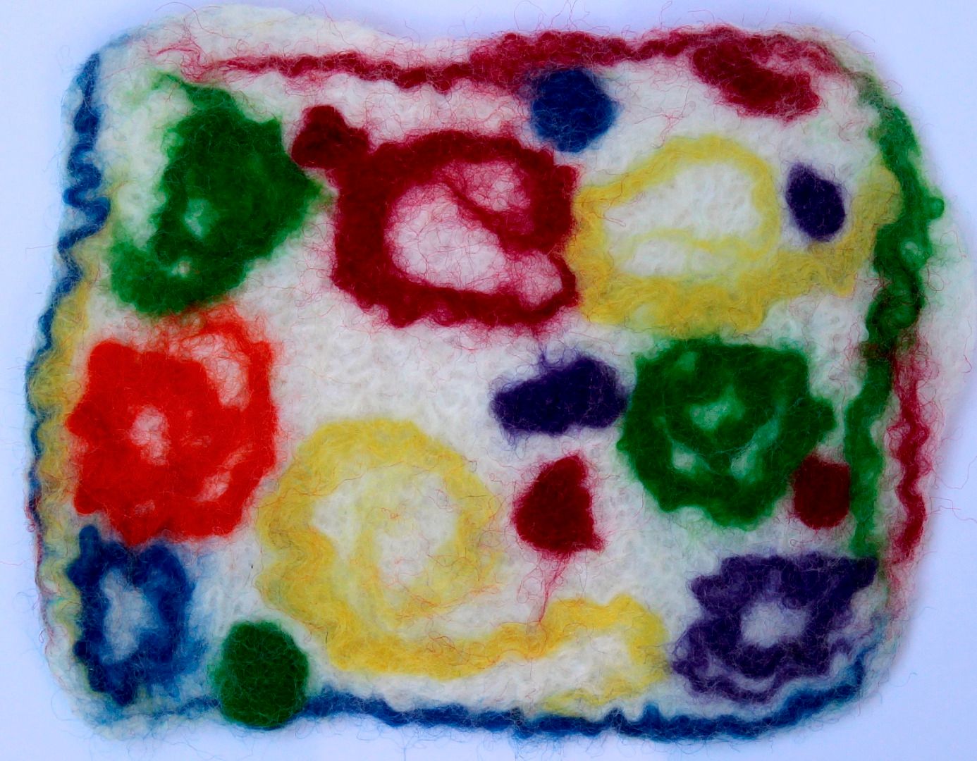 Easy Felted Coaster - Kid Project : 6 Steps - Instructables