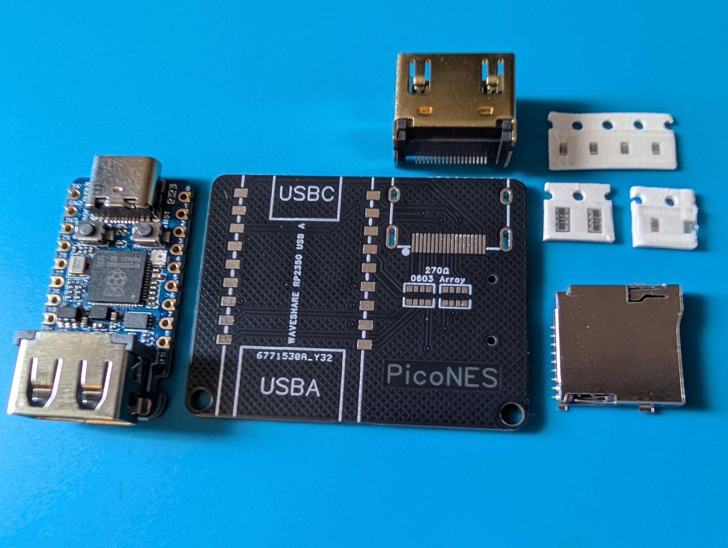 PicoNES - RaspberryPi Pico Based NES Emulation Console : 6 Steps ...