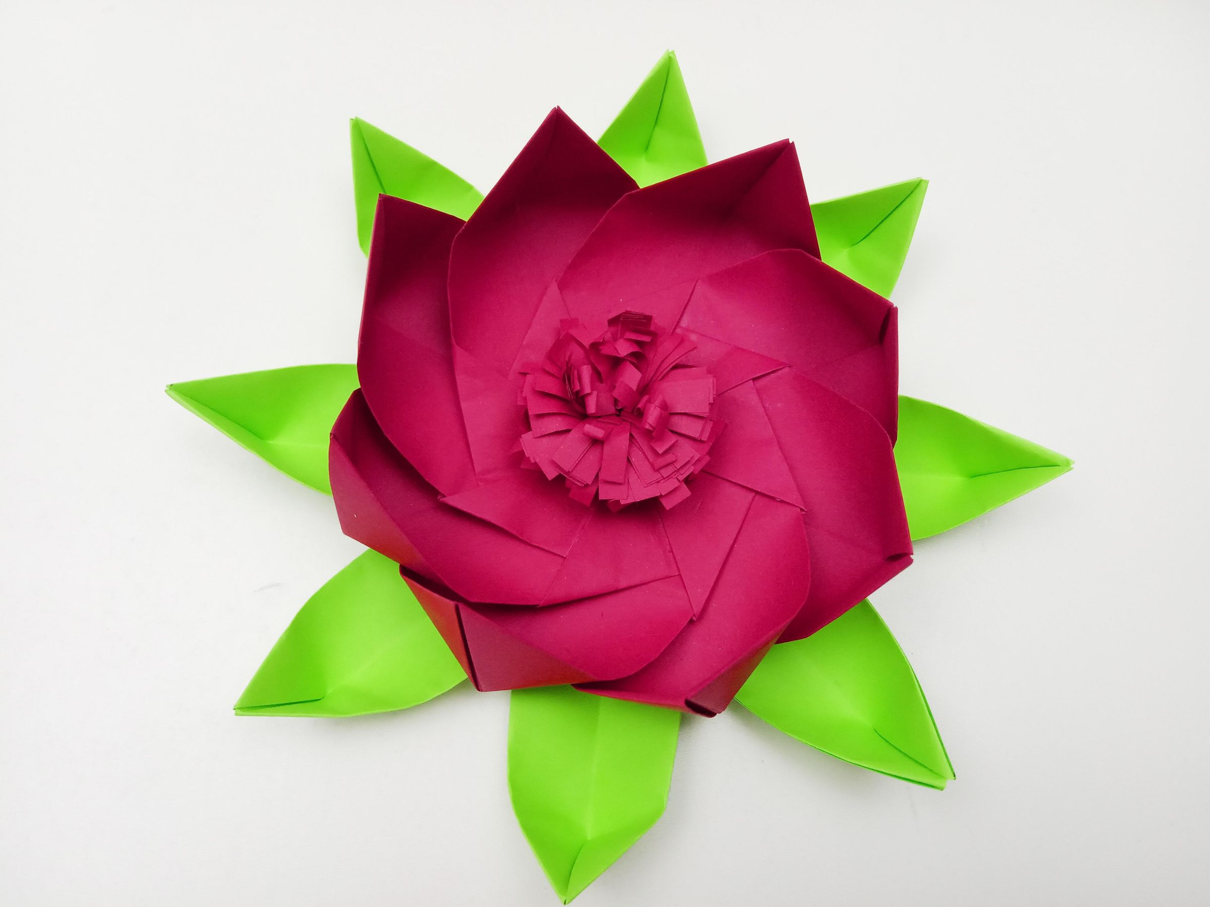 Paper Lotus Flower : 11 Steps (with Pictures) - Instructables