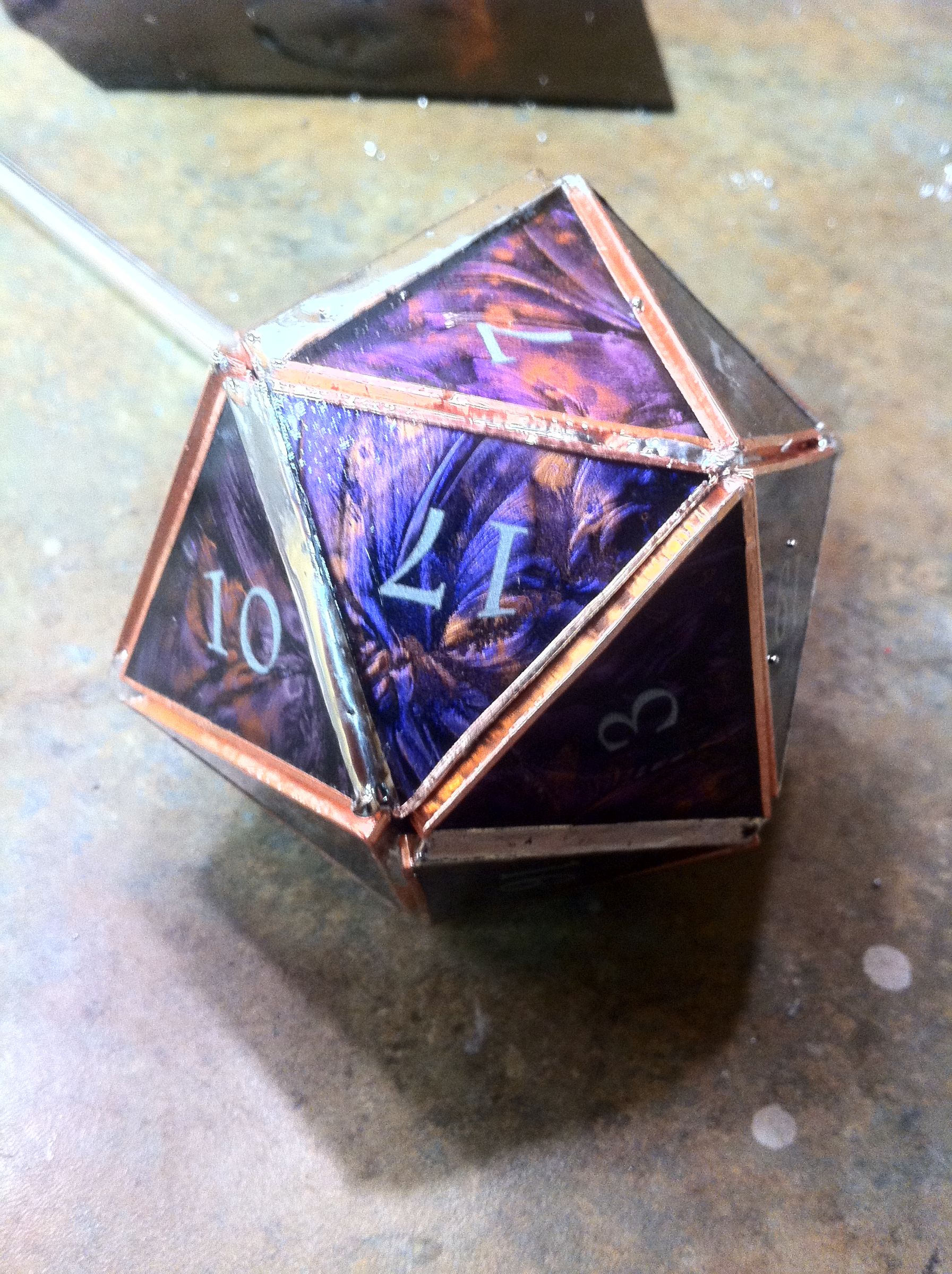 Making a Stained-Glass D20 : 4 Steps (with Pictures) - Instructables