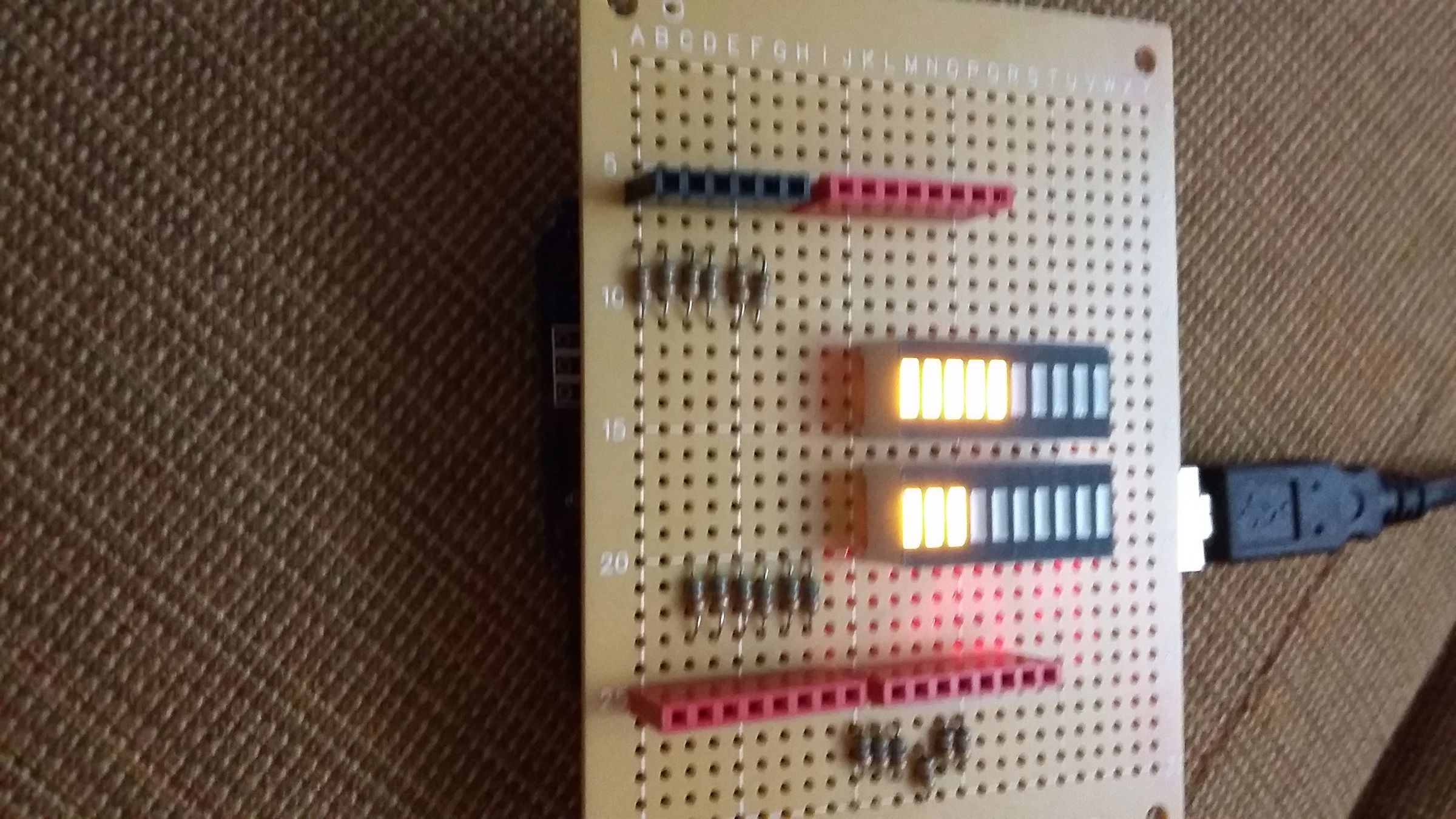 2 Digit LED Bargraph Counter : 6 Steps (with Pictures) - Instructables