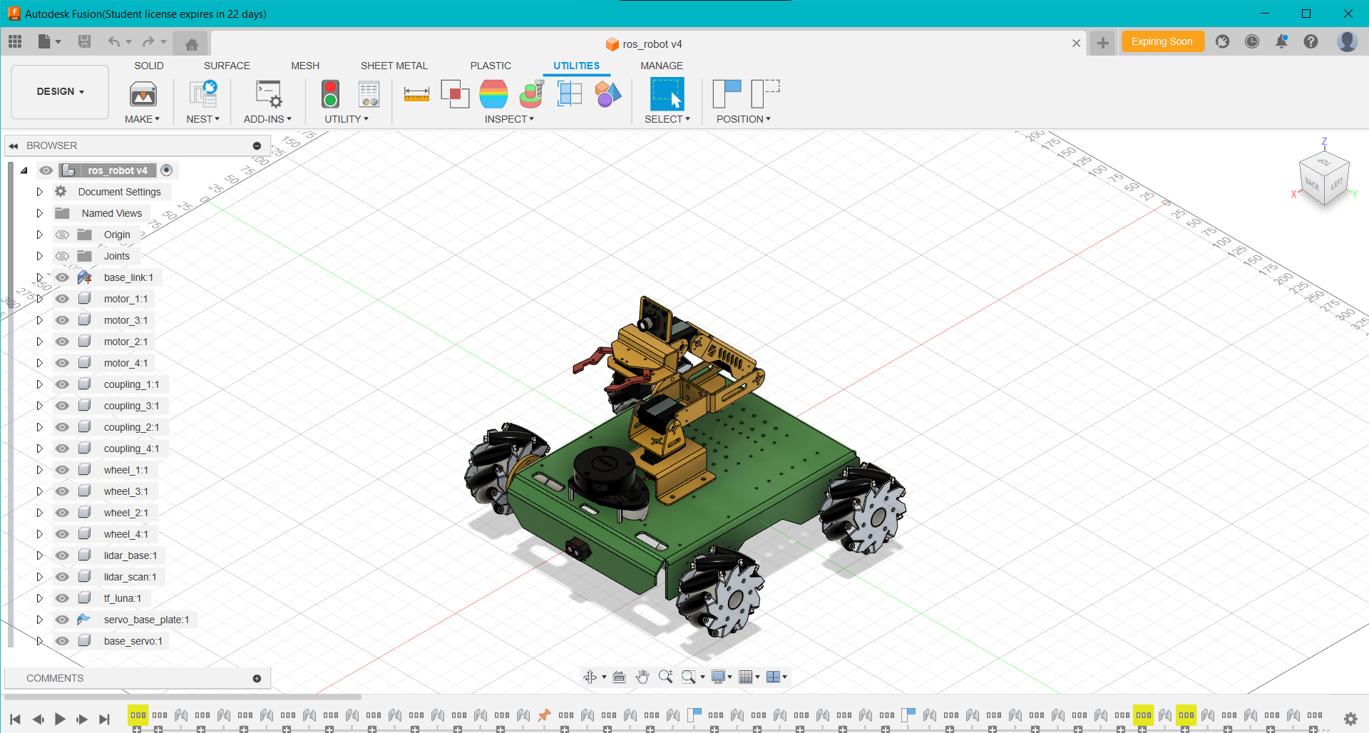 Mecanum Drive Robotic Arm Manipulator : 53 Steps (with Pictures ...