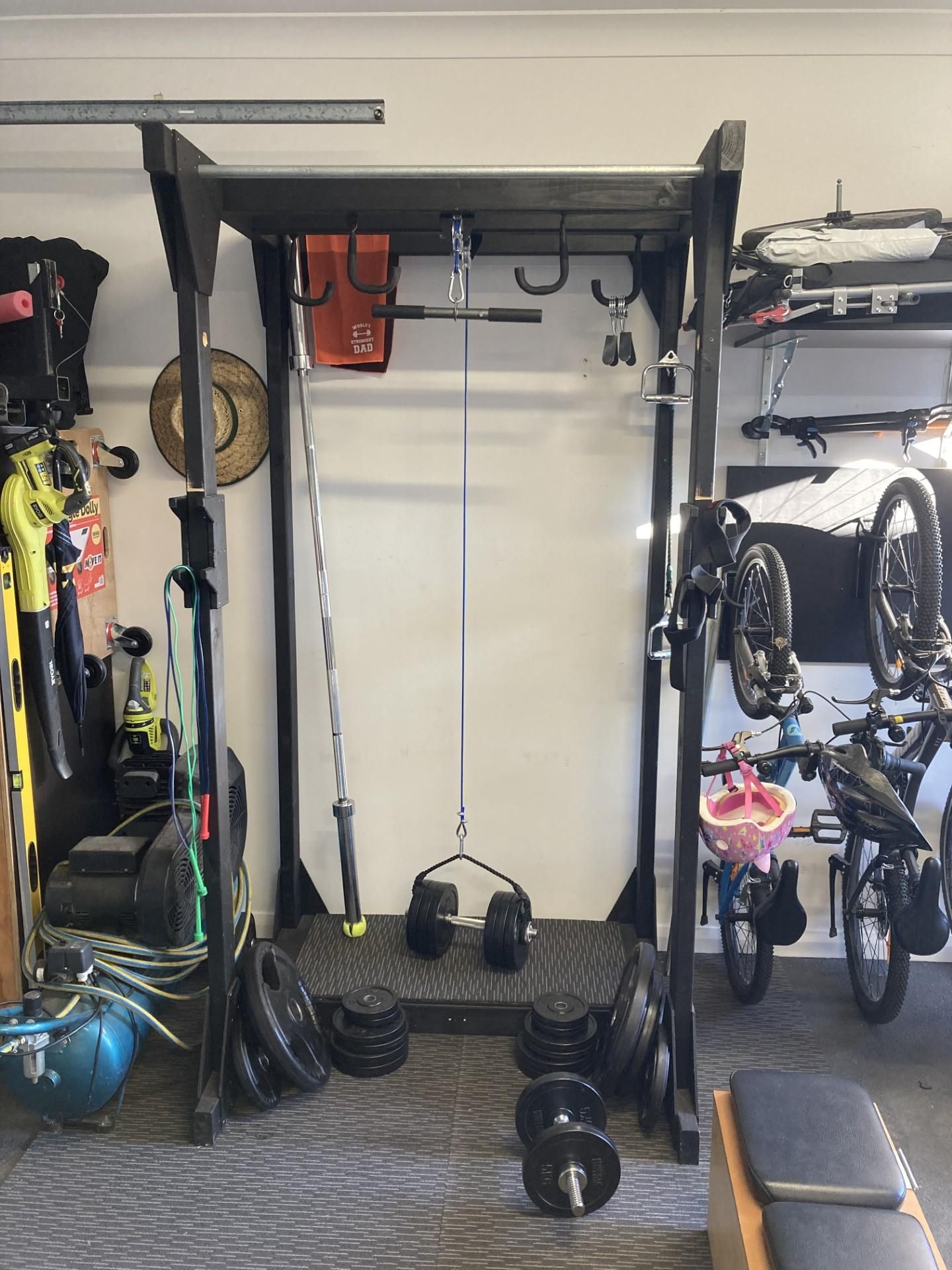 DIY Power Rack - Home Gym - Instructables