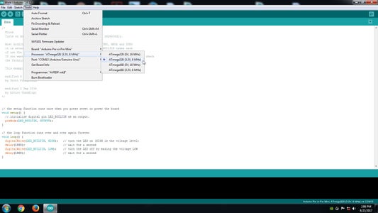 How To Program Arduino Pro Mini Using Arduino Uno 4 Steps Instructables