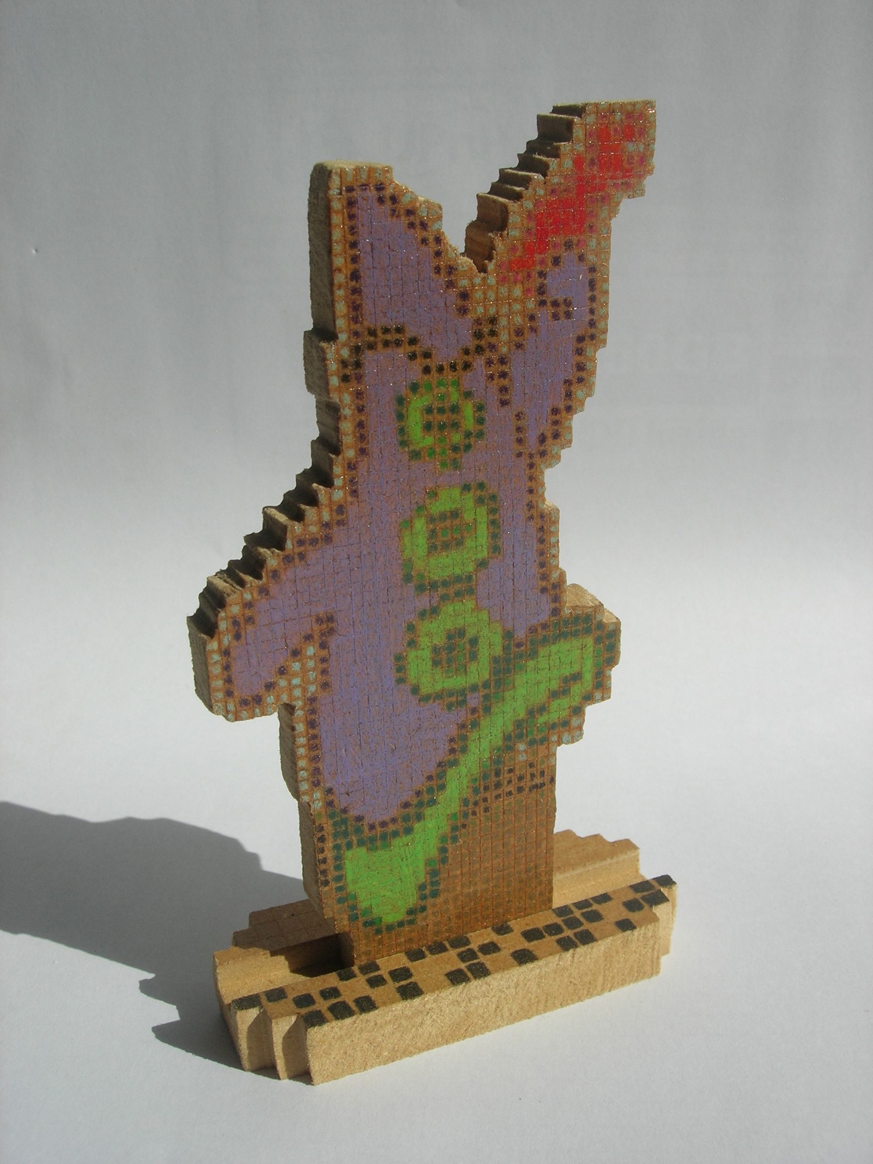 Small-scale Wooden Pixel Art (v2) : 11 Steps (with Pictures ...