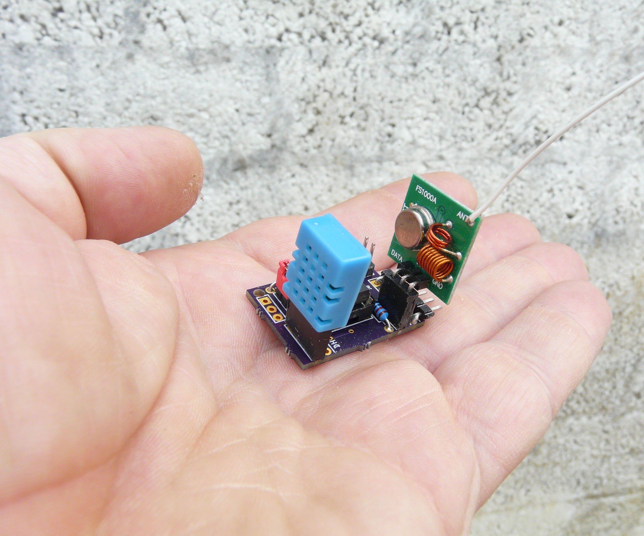 Mini Weather Station With Attiny85 6 Steps With Pictures Instructables
