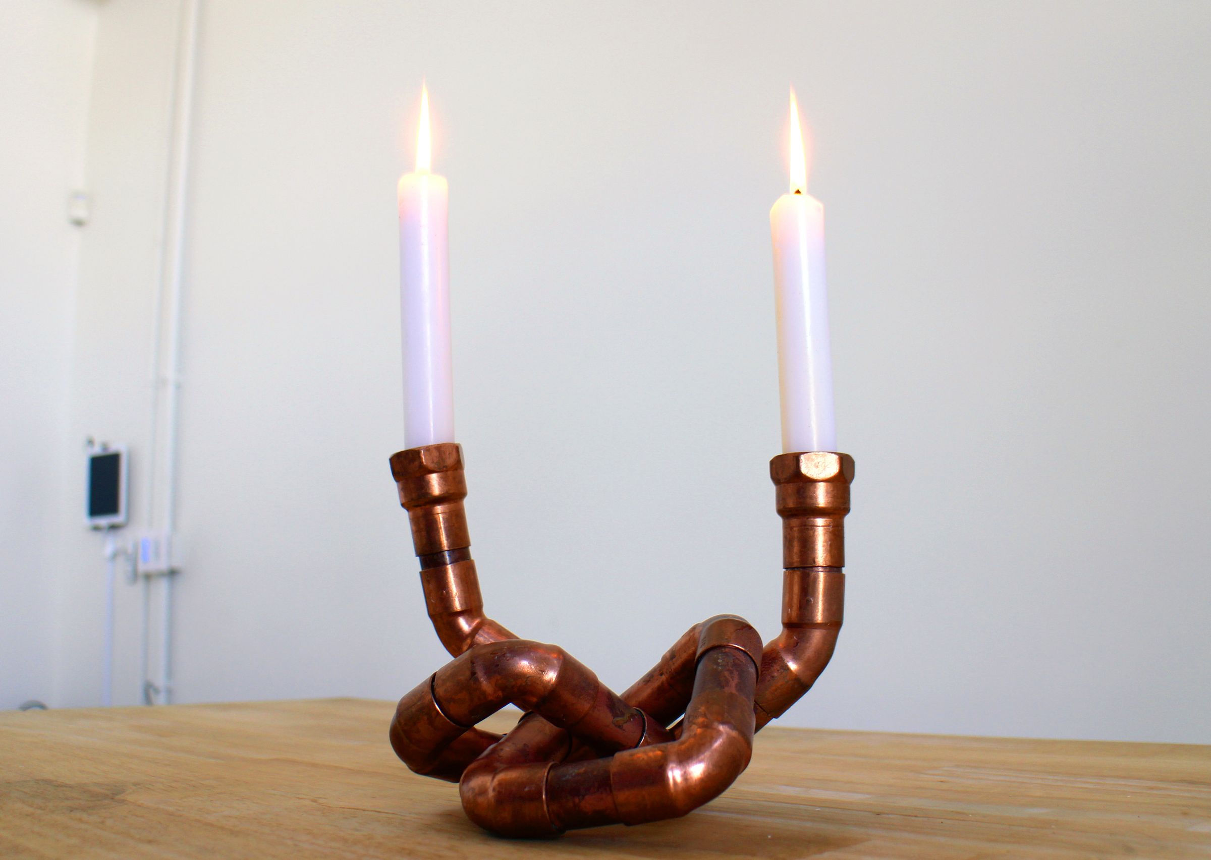 Copper Pipe Candelabra : 9 Steps (with Pictures) - Instructables