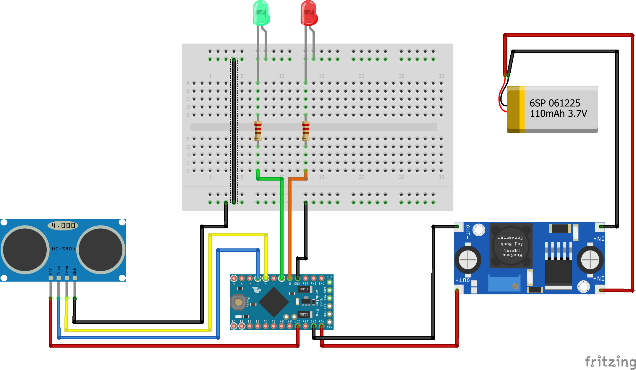 COVID-19 Social Distance Meter : 9 Steps (with Pictures) - Instructables