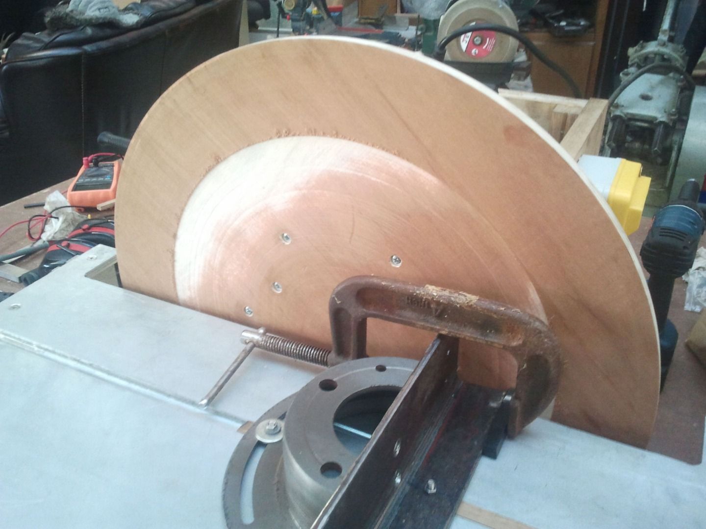 BIG Disk Sander: Build, Use and Tips : 36 Steps (with Pictures ...