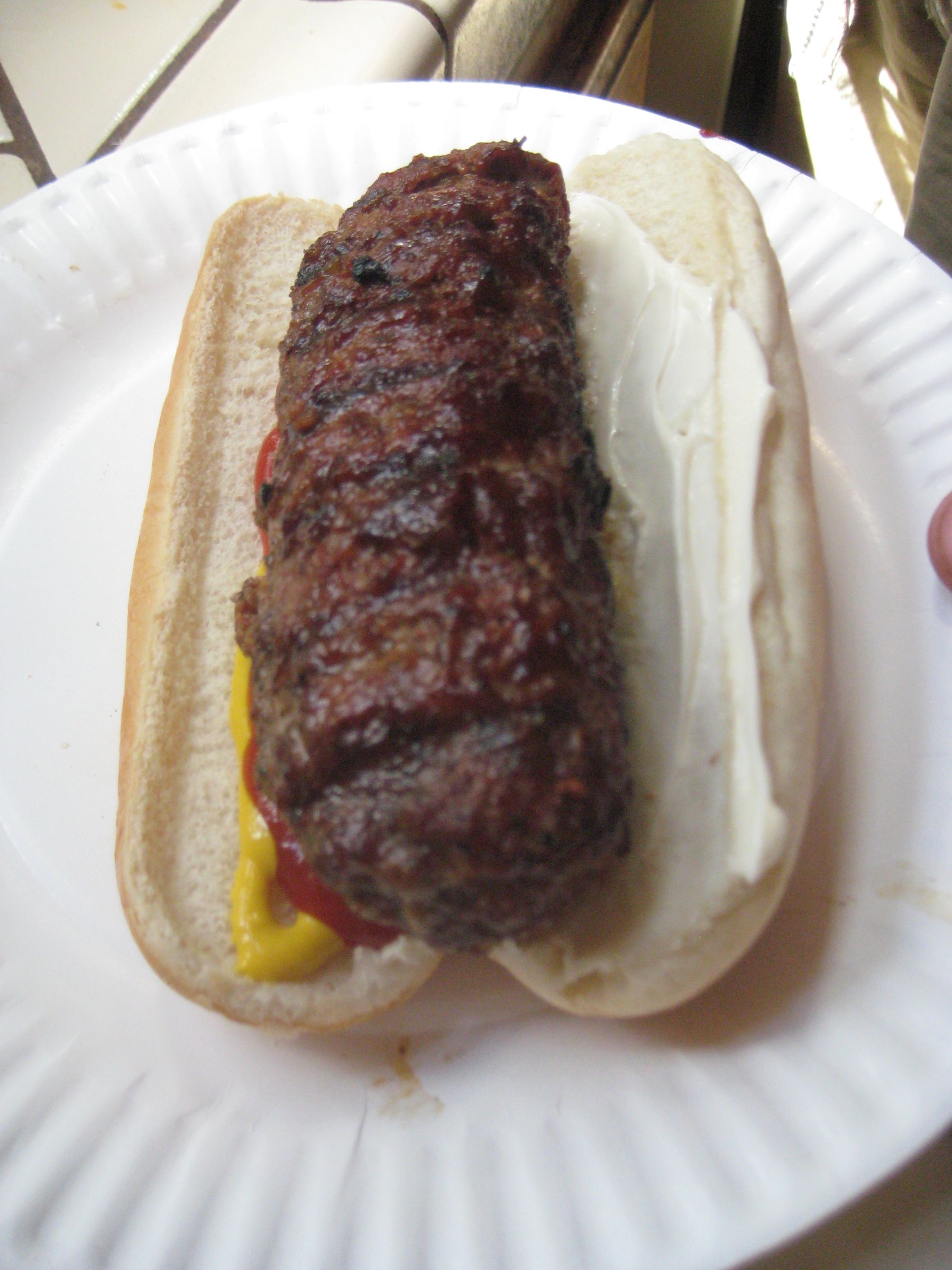 Hawaiian Style Stuffed Burger Dogs : 5 Steps (with Pictures ...