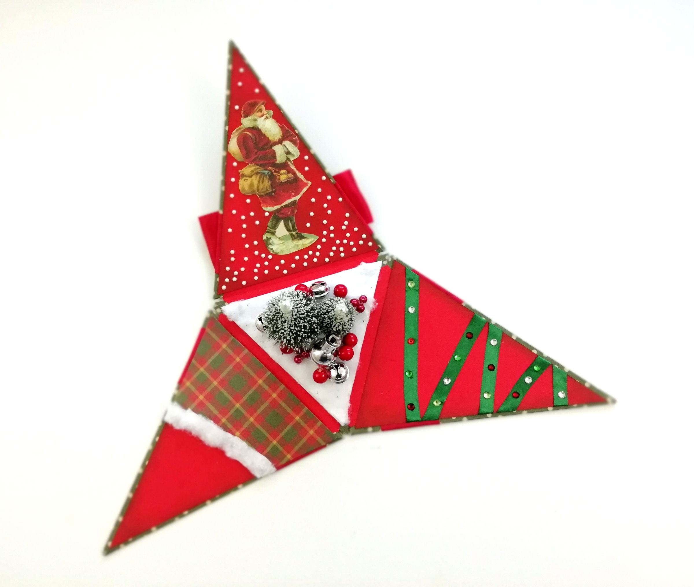 Christmas Tree Explosion Box | Christmas Card 2018 : 12 Steps (with ...