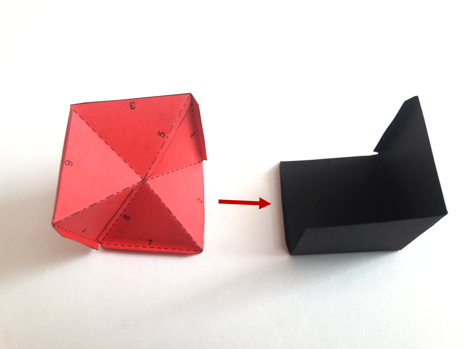 Make a Paper Transforming Geode Cube - Design and Template : 7 Steps ...