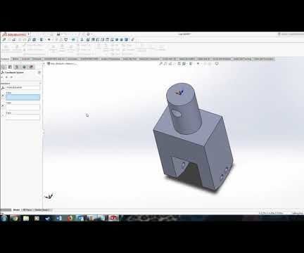 Solidworks: Alternate Coordinate Systems : 4 Steps - Instructables
