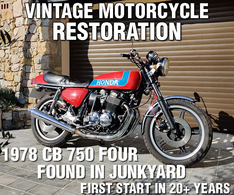 How to Restore an Old Junkyard Motorcycle : 8 Steps - Instructables