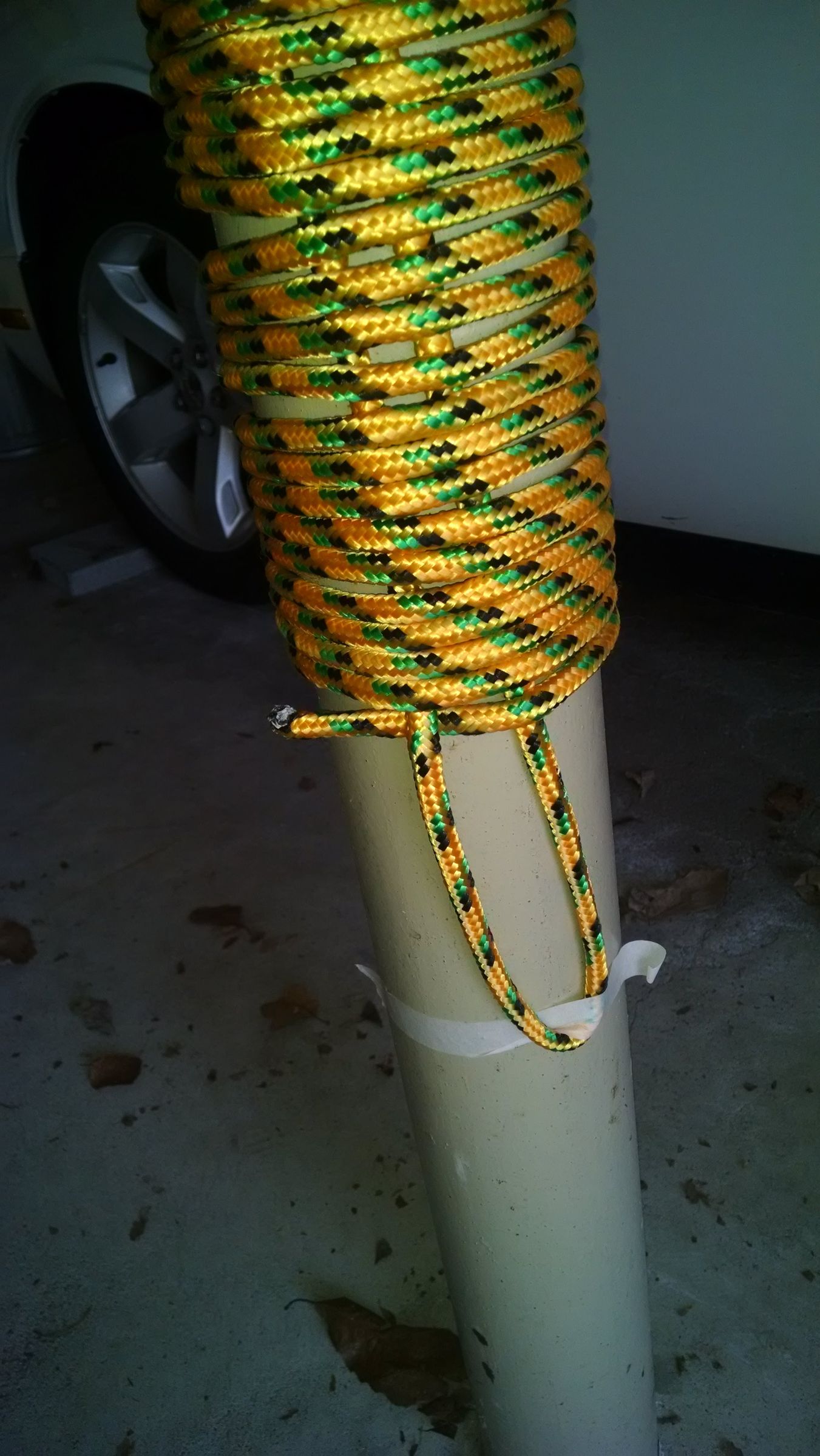 Car Door Protector From Garage Support Pole : 6 Steps - Instructables