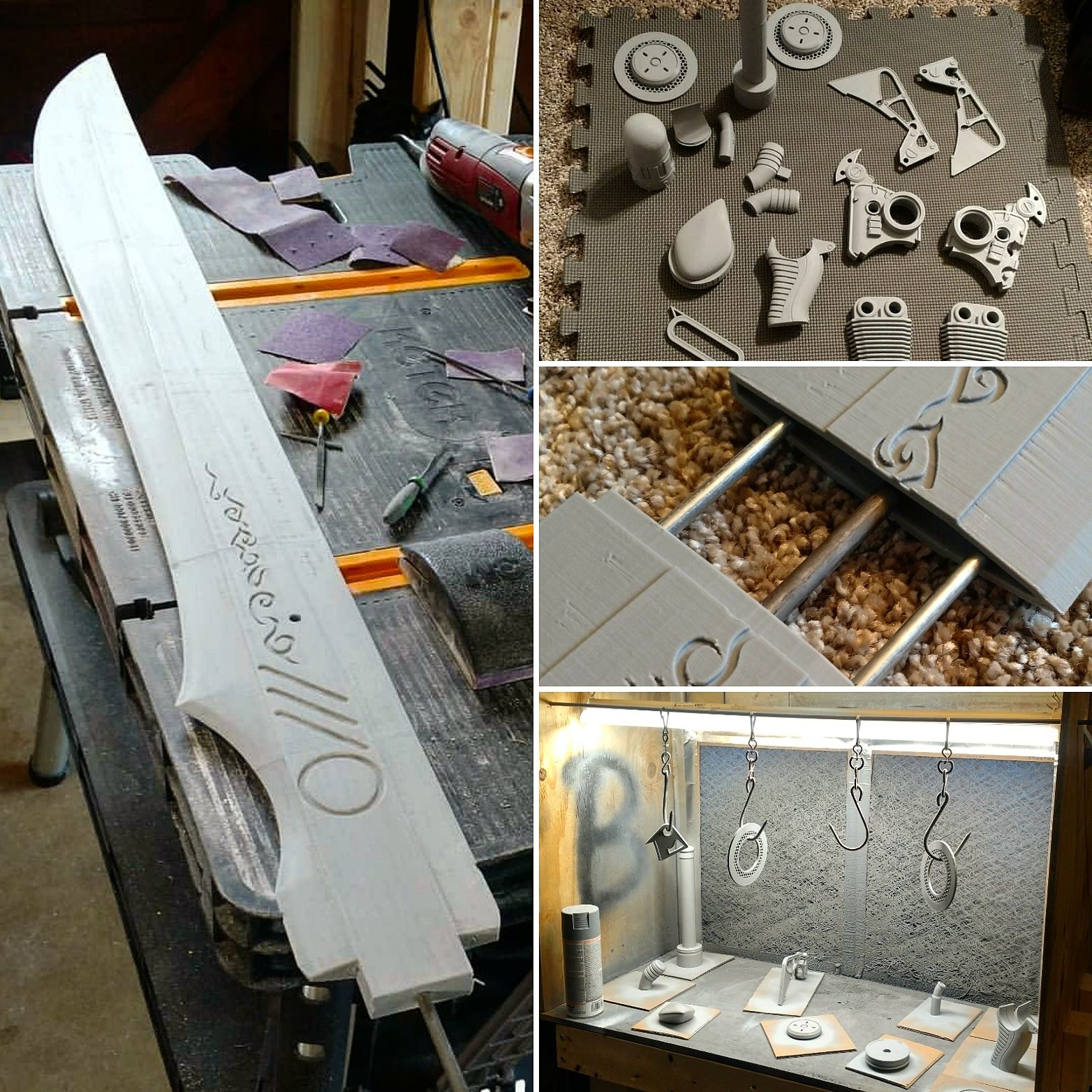 Noctis' Engine Blade - 3d Printed - Final Fantasy XV : 9 Steps (with ...