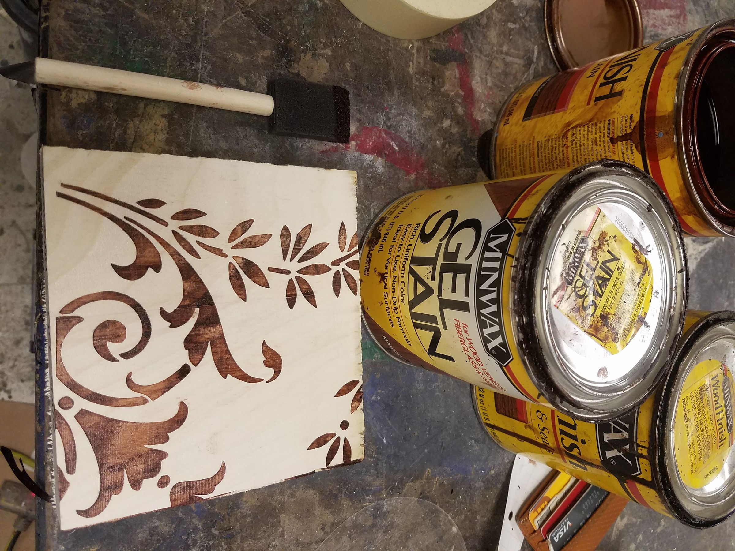 Drop Leaf Table With Faux Inlay : 8 Steps (with Pictures) - Instructables