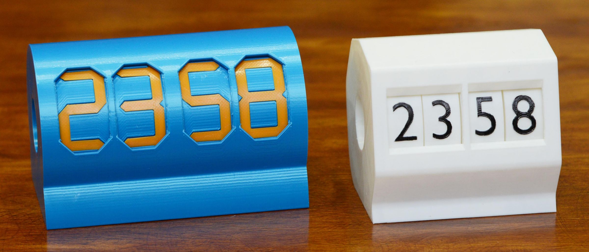 Overlapping Segments Rotary Digital Clock : 6 Steps (with Pictures ...