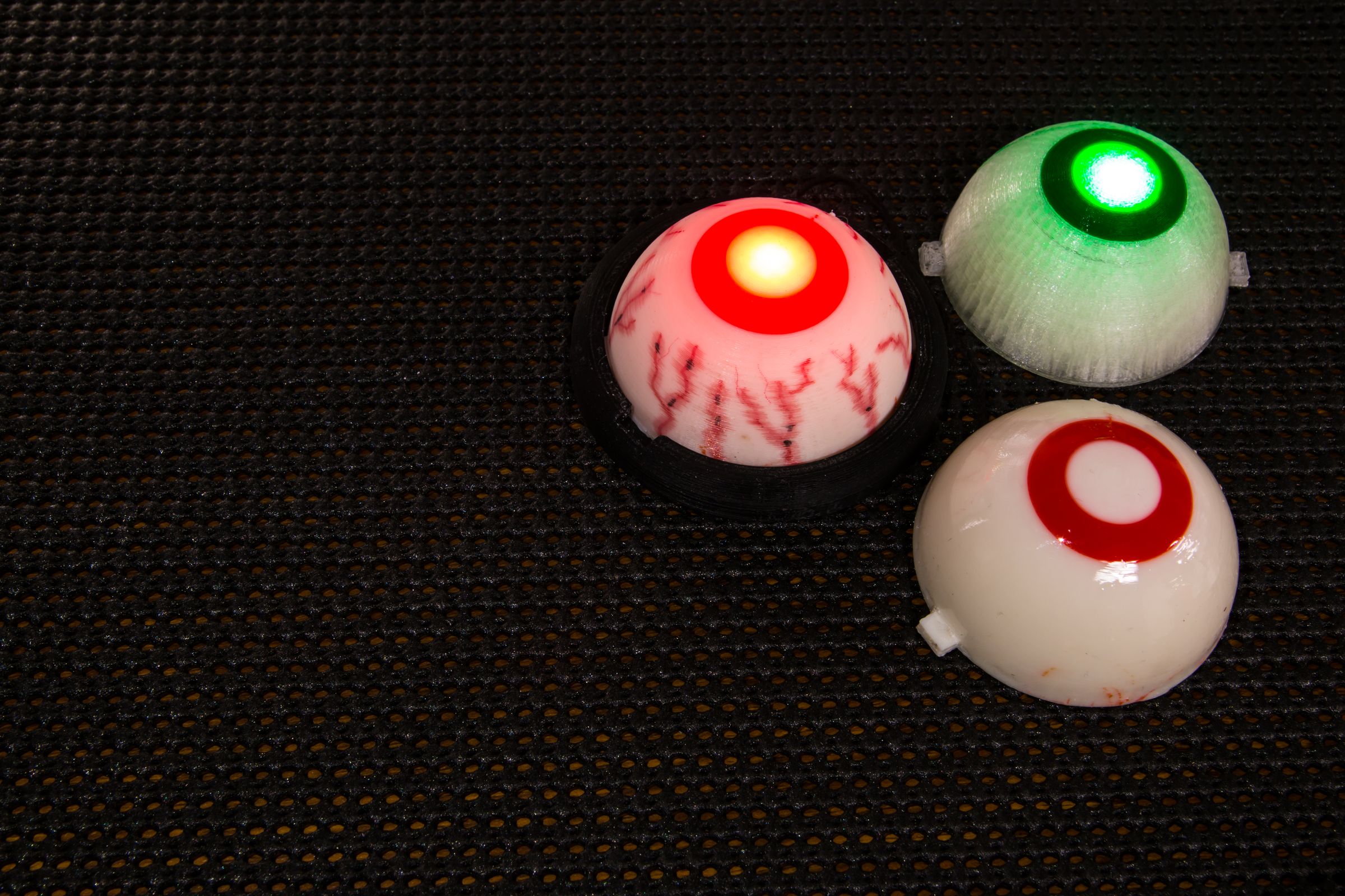 Creepy 3d Printed LED Eyes (wear-able) : 5 Steps (with Pictures ...