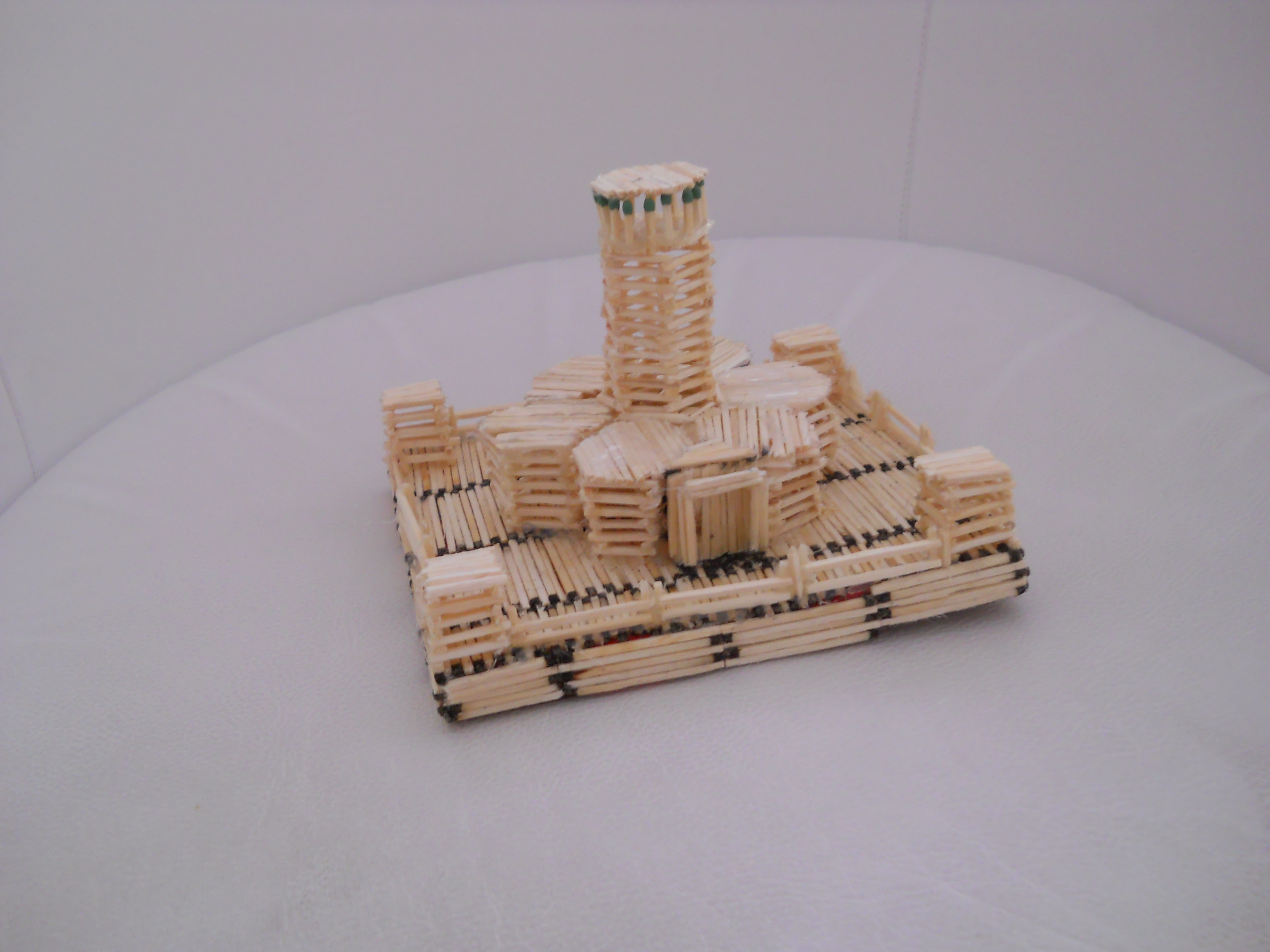 Matchstick Castle : 15 Steps - Instructables