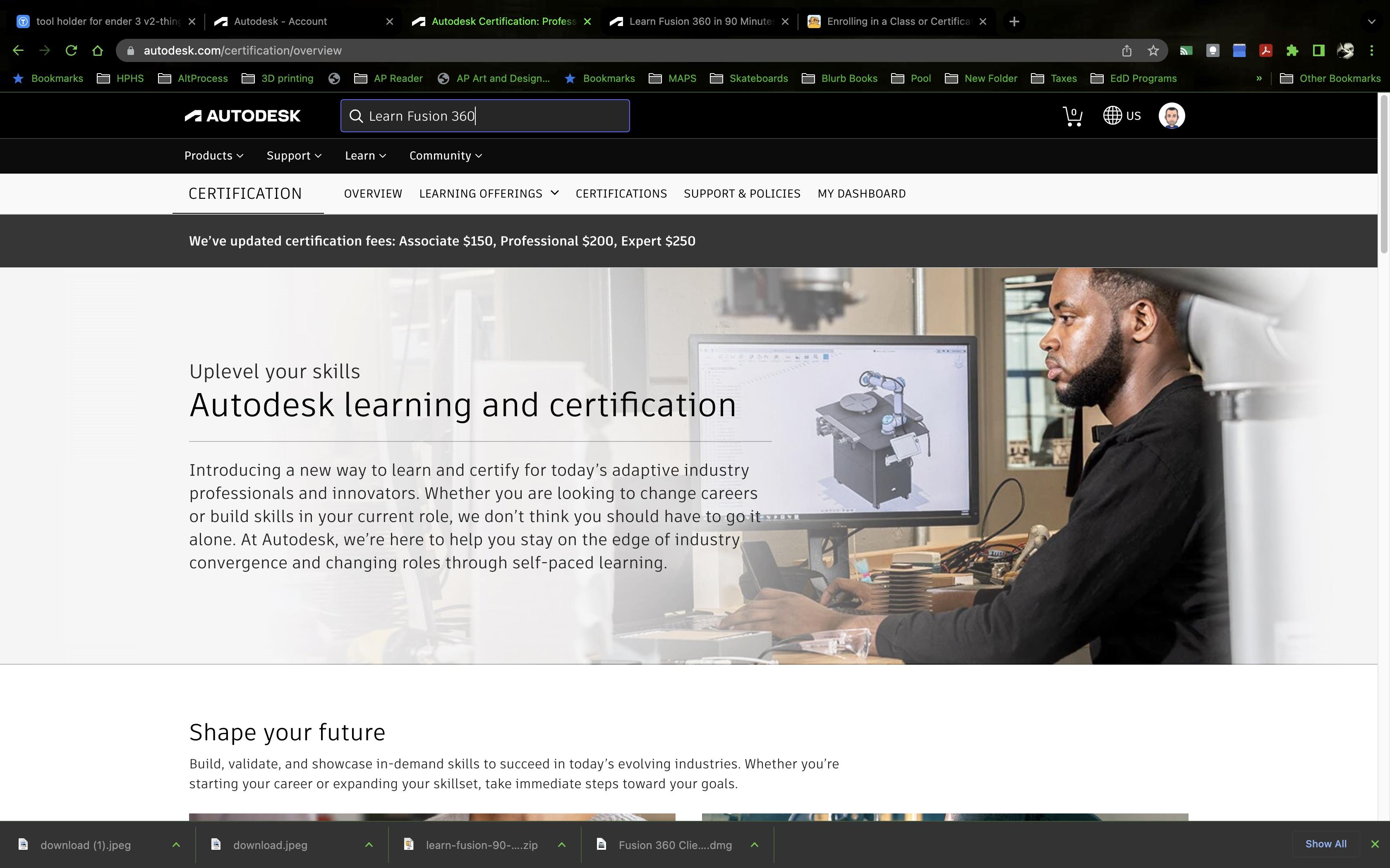 Enrolling in a Class or Certification on Autodesk Learn : 3 Steps ...