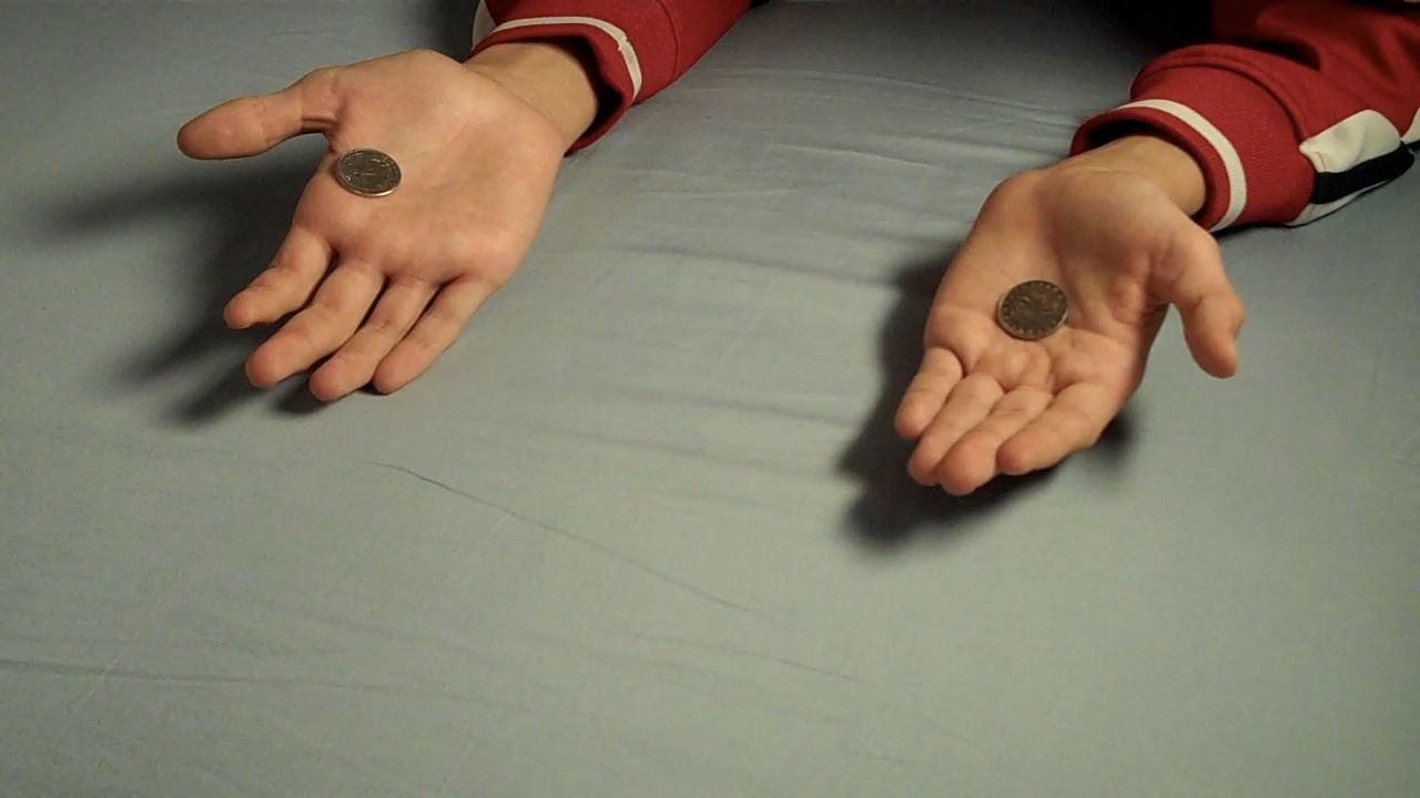Teleporting Coin Trick : 4 Steps - Instructables
