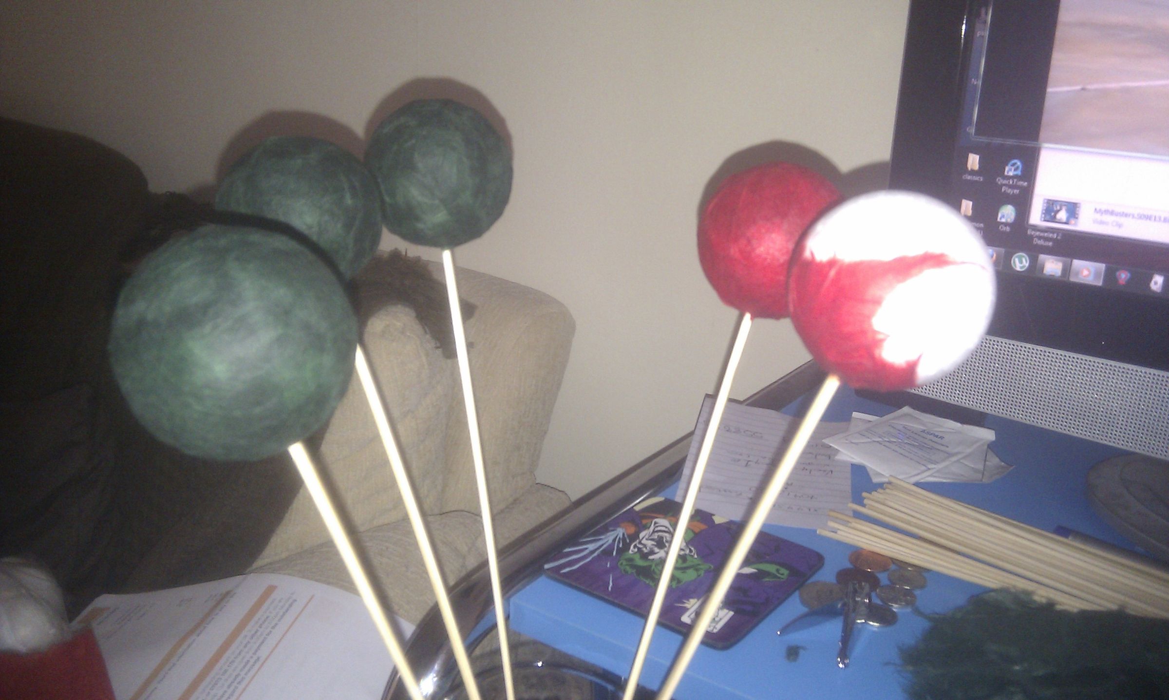 Polystyrene Christmas Baubles : 3 Steps - Instructables