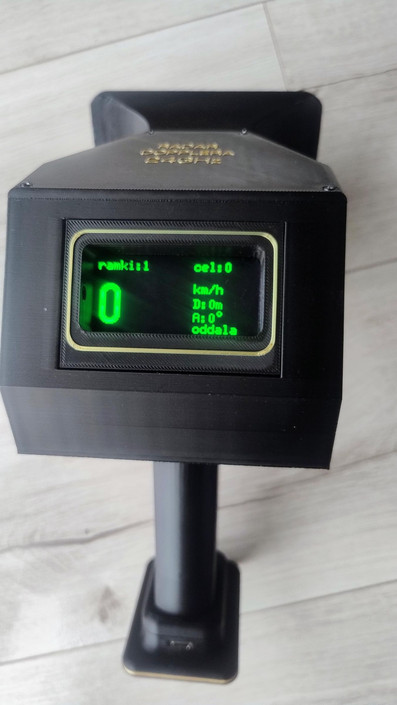 Handheld ESP32 24GHz Doppler Radar With OLED Display : 7 Steps ...