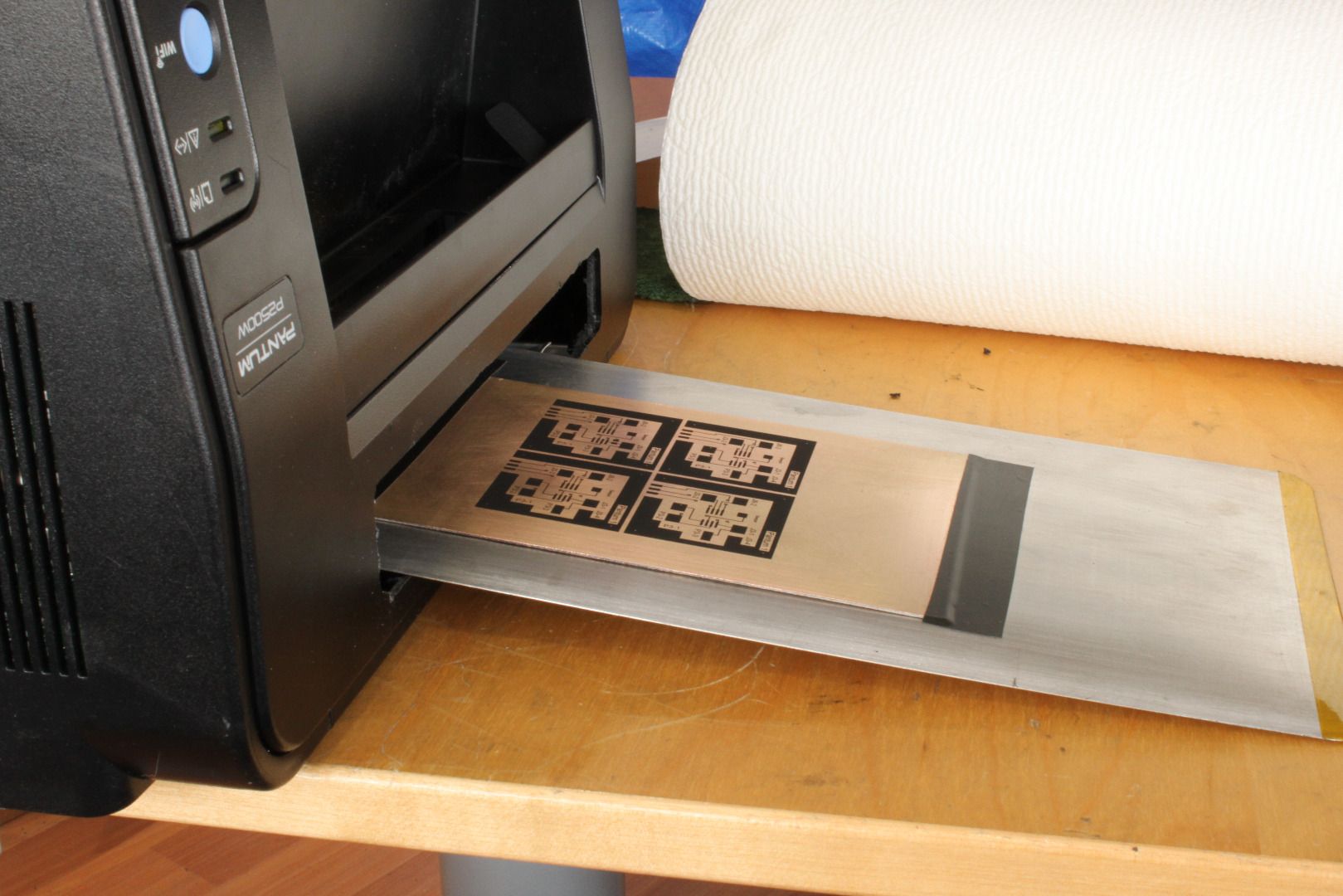 Modification of the Pantum 2502W for Direct Laser Printing of Printer ...