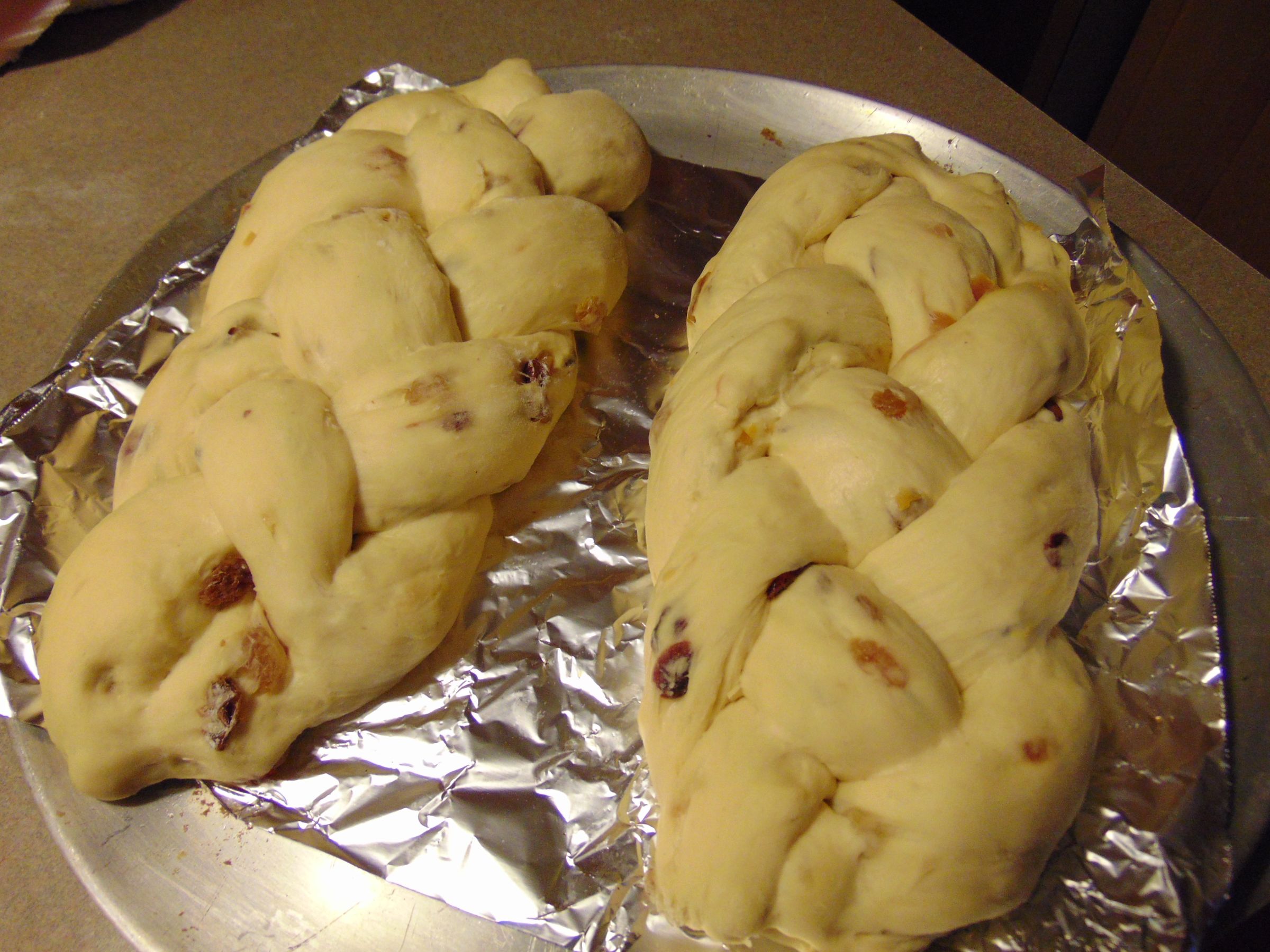 Houska Bread- a Traditional Raisin Bread Made With Eggs and Golden ...