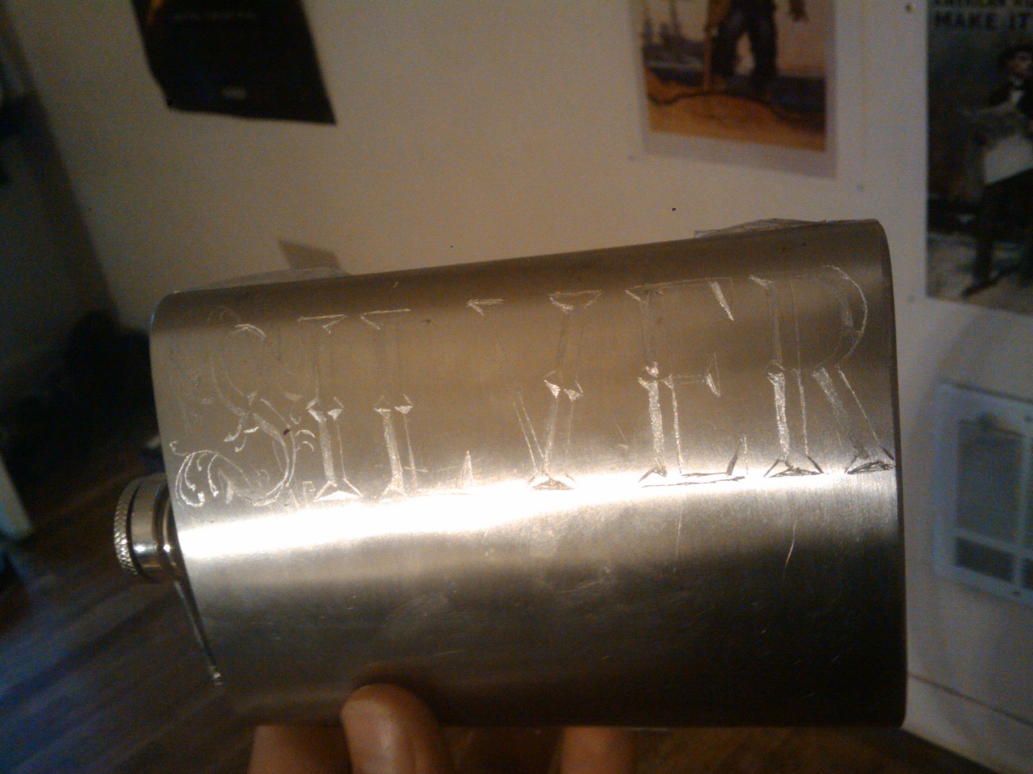 Flask Engraving : 4 Steps - Instructables