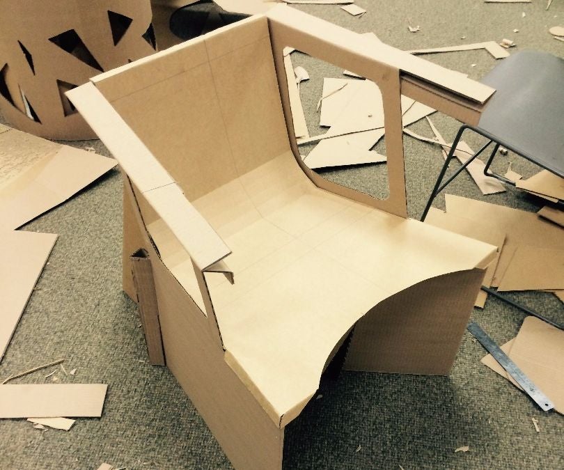 Designing a Functional Cardboard Chair : 5 Steps (with Pictures ...