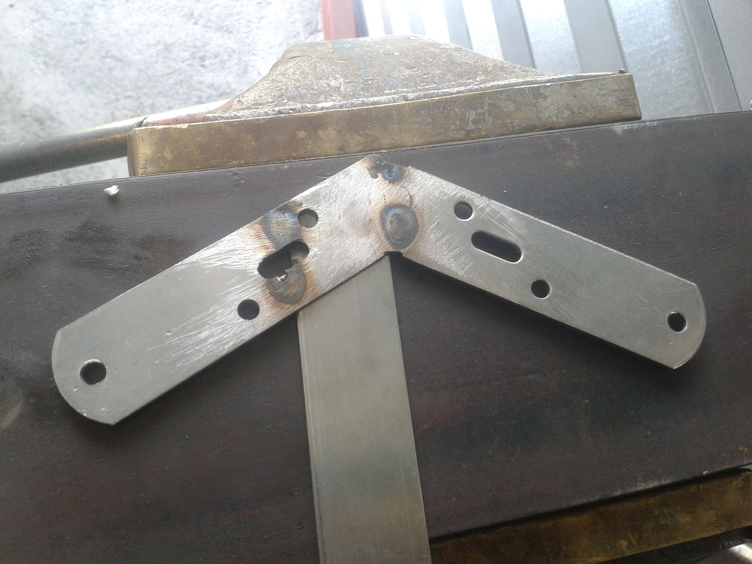 DIY Circle Center Finder Tool, Stainless Steel Made : 4 Steps (with ...