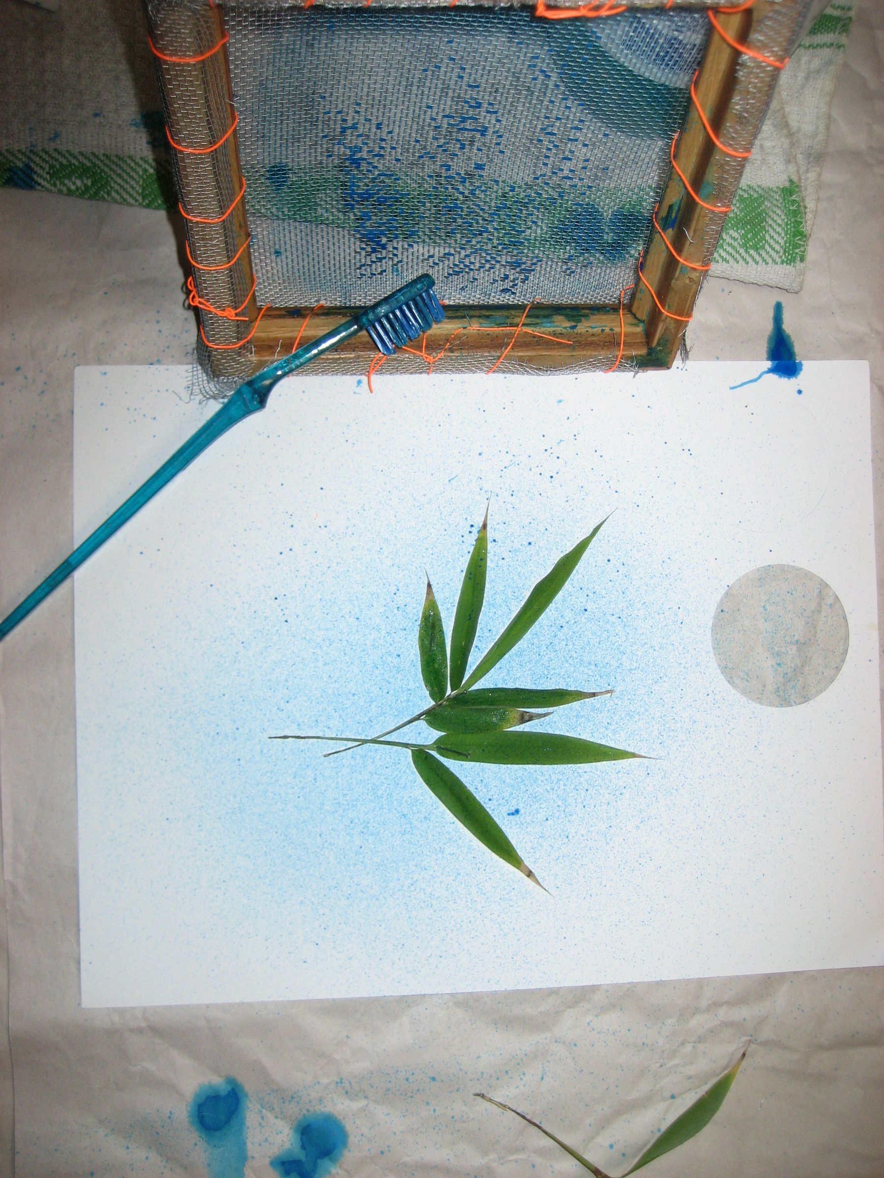 Toothbrush Painting : 5 Steps (with Pictures) - Instructables