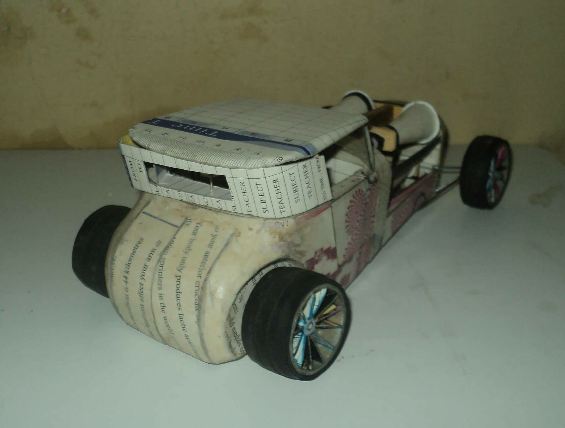 Homemade Hot Rod Vintage Car Model : 12 Steps (with Pictures ...