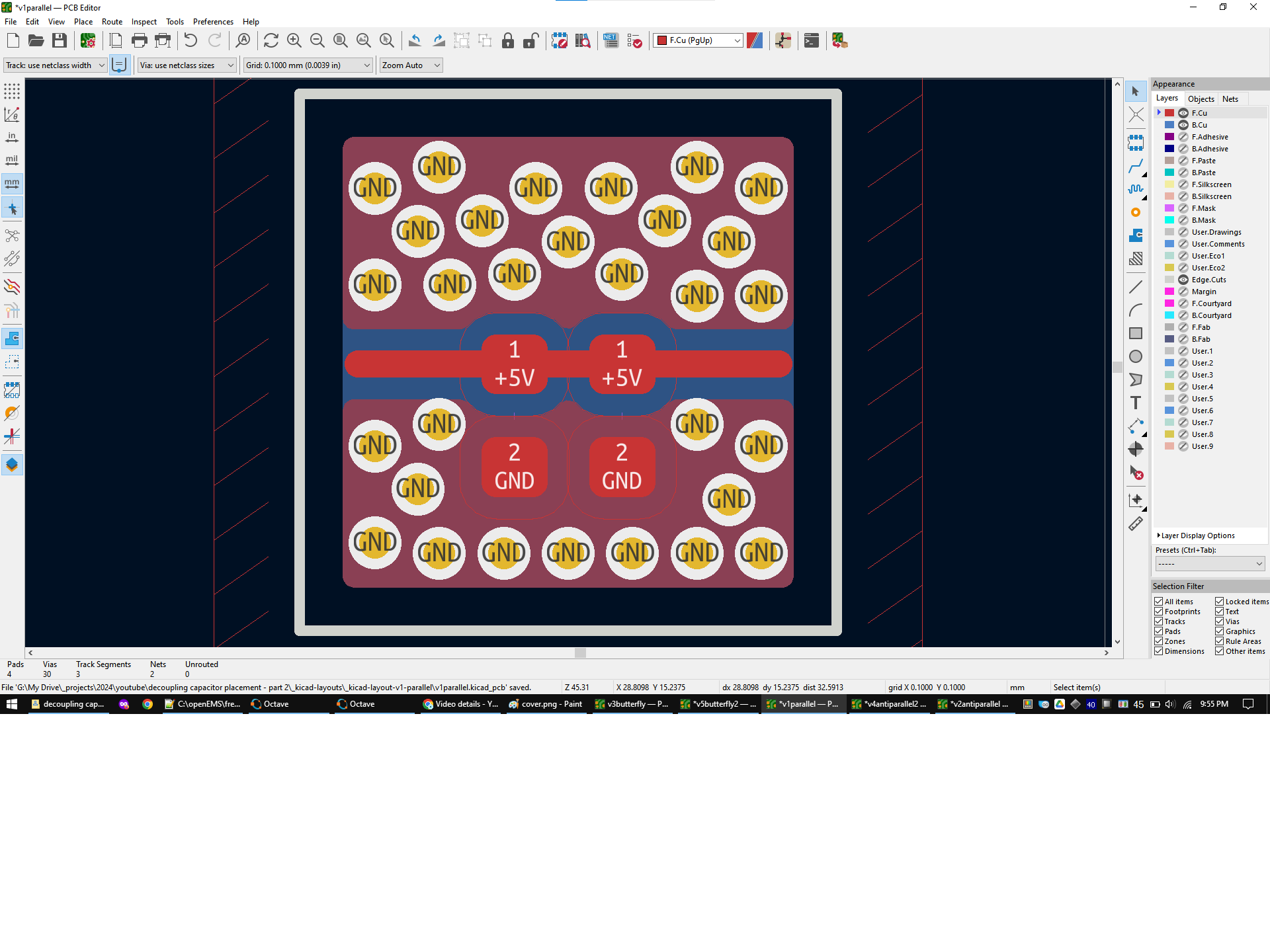Free KiCad Filter Capacitor Layout Simulation : 15 Steps - Instructables