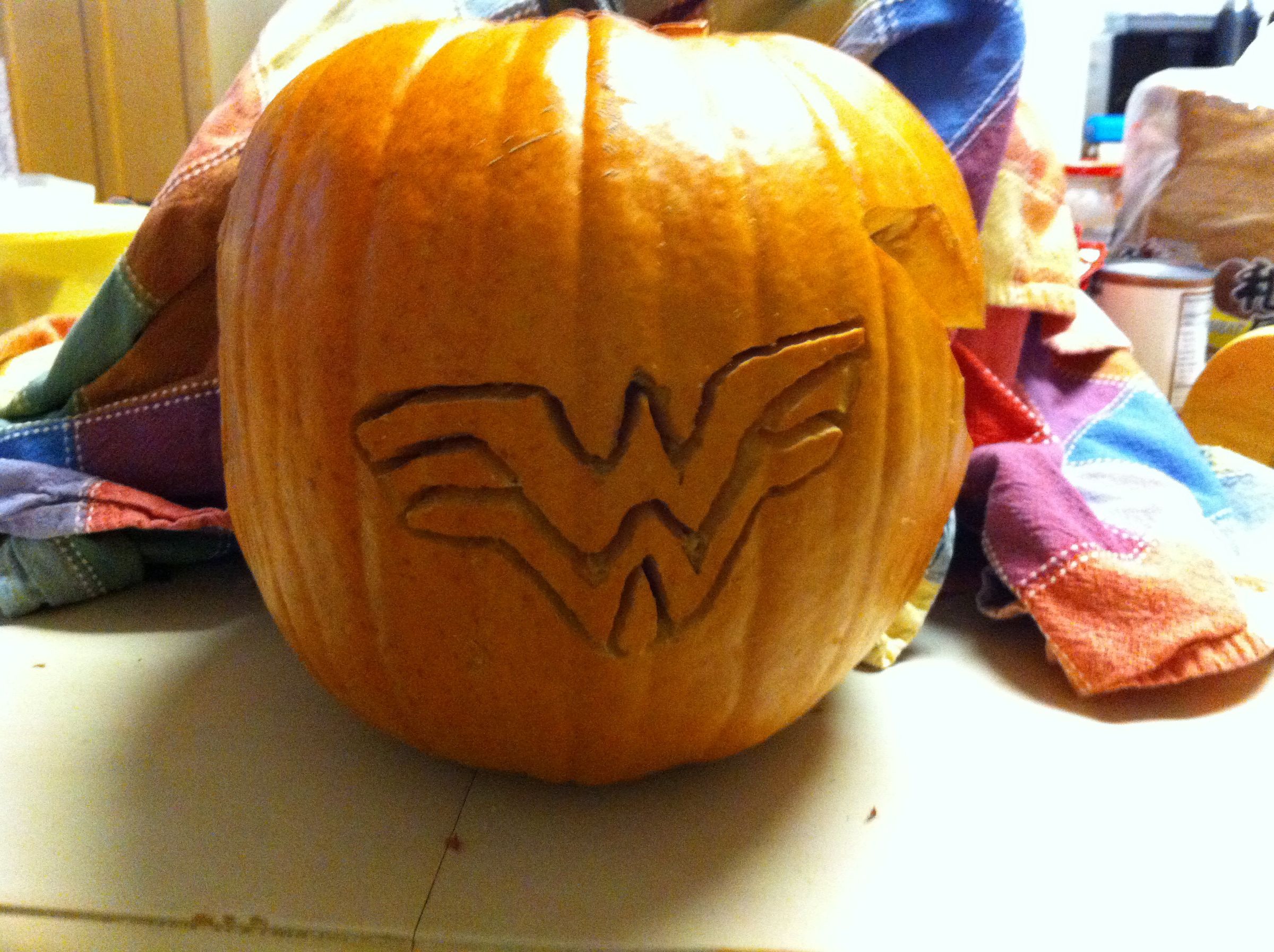 Superhero Pumpkin Stencils