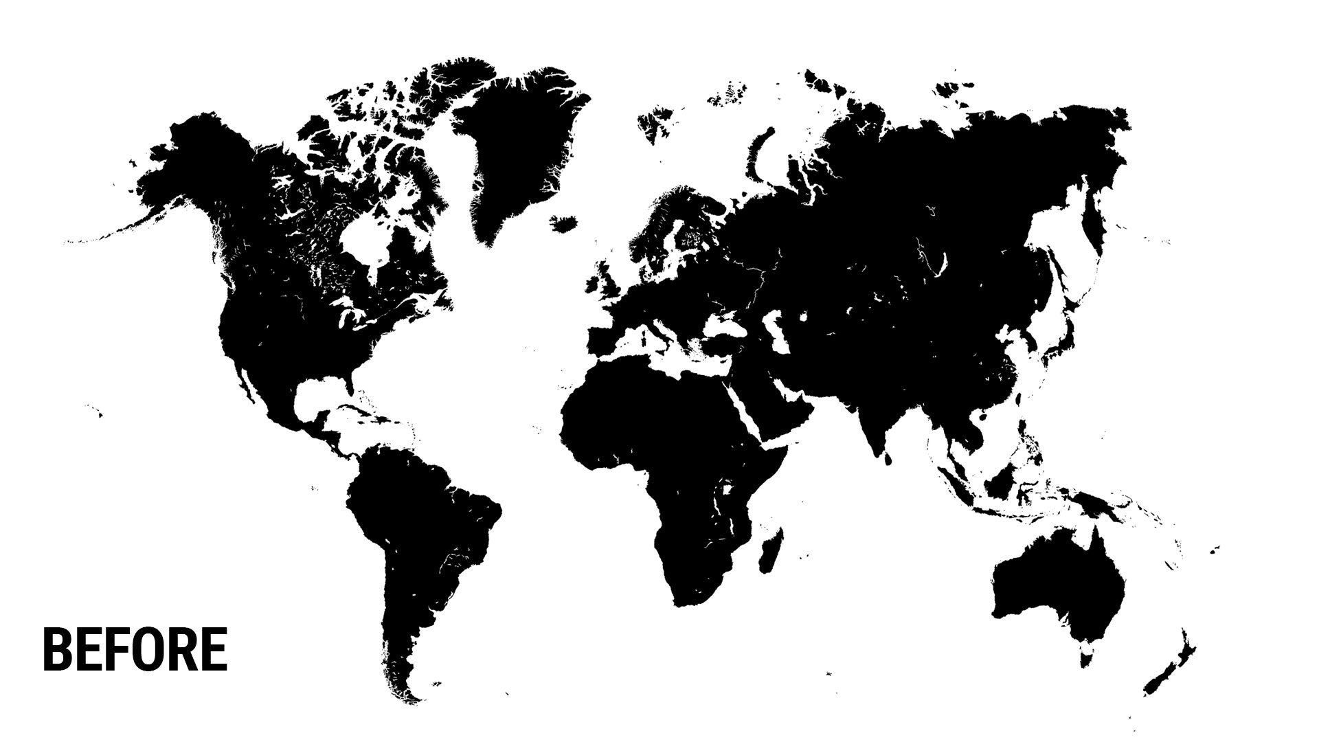 Floating World Backlit Moss Map With Arduino Fiber Optic LED Cities ...
