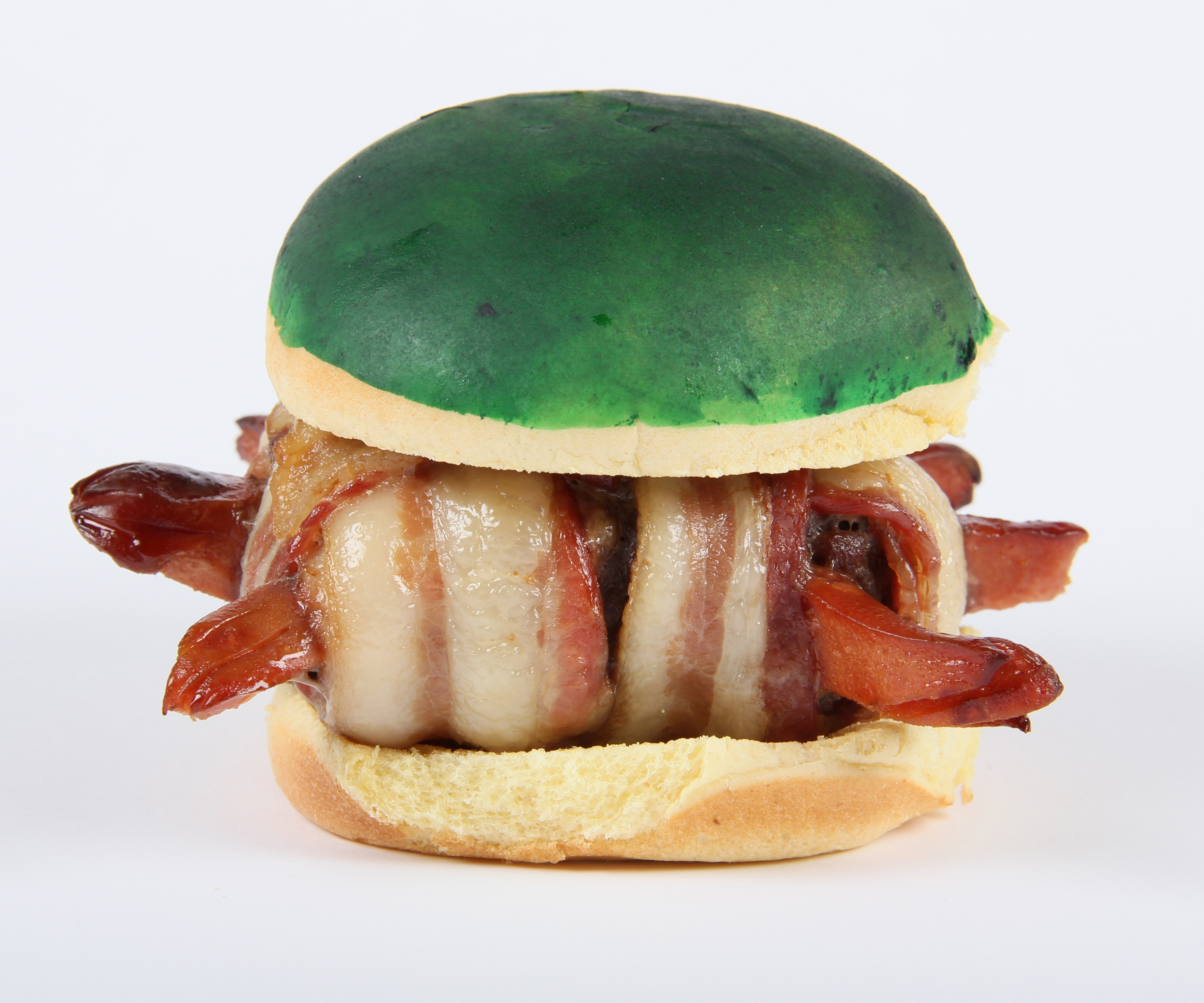 Turtle Bacon Hot Dogs With Weave