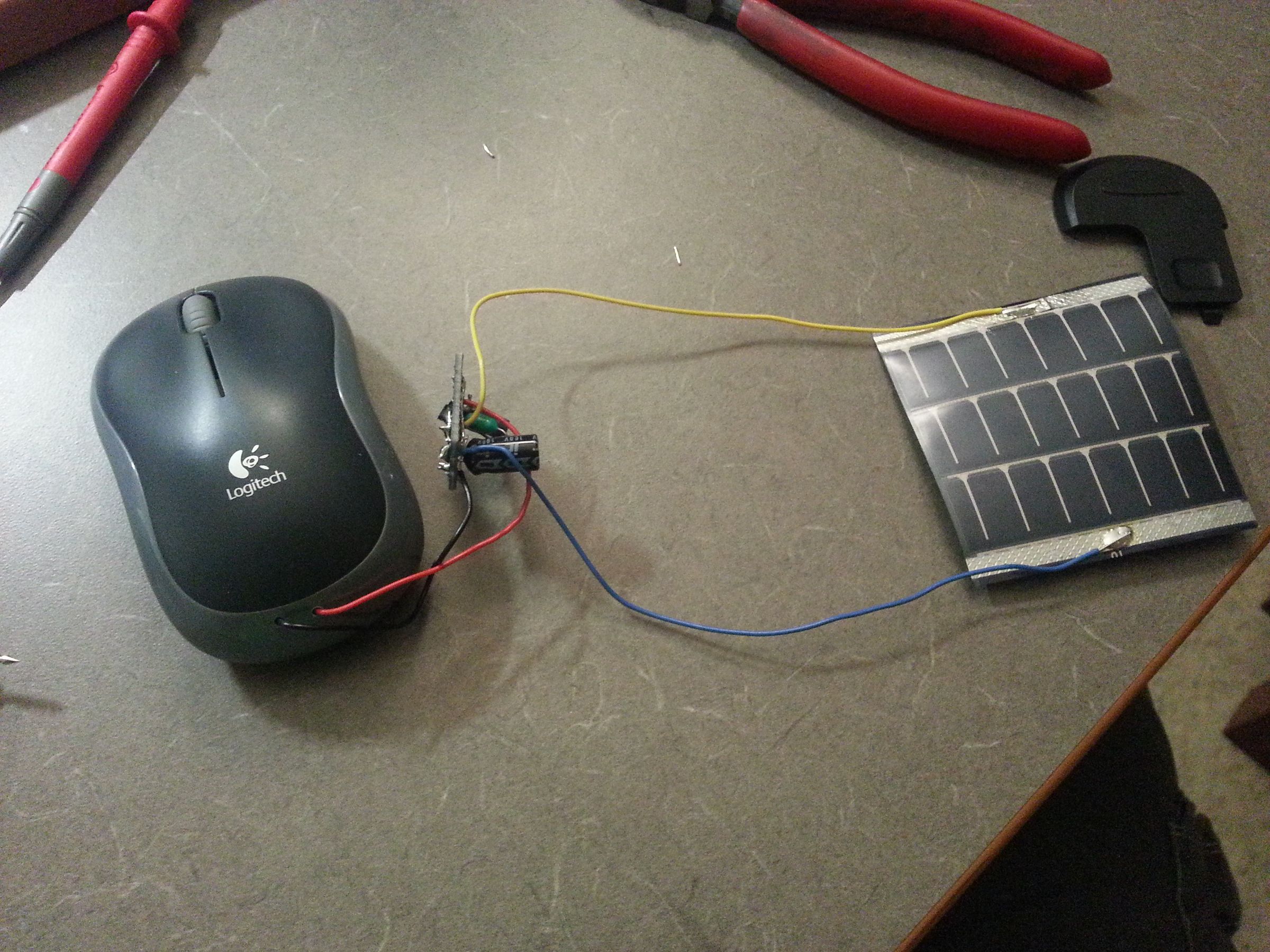Solar Powered Mouse : 3 Steps - Instructables
