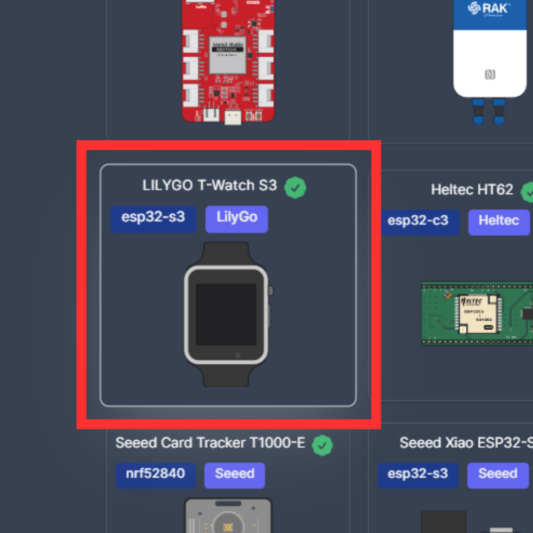 Let's Flash Meshtastic on LilyGo T-Watch S3! : 3 Steps - Instructables