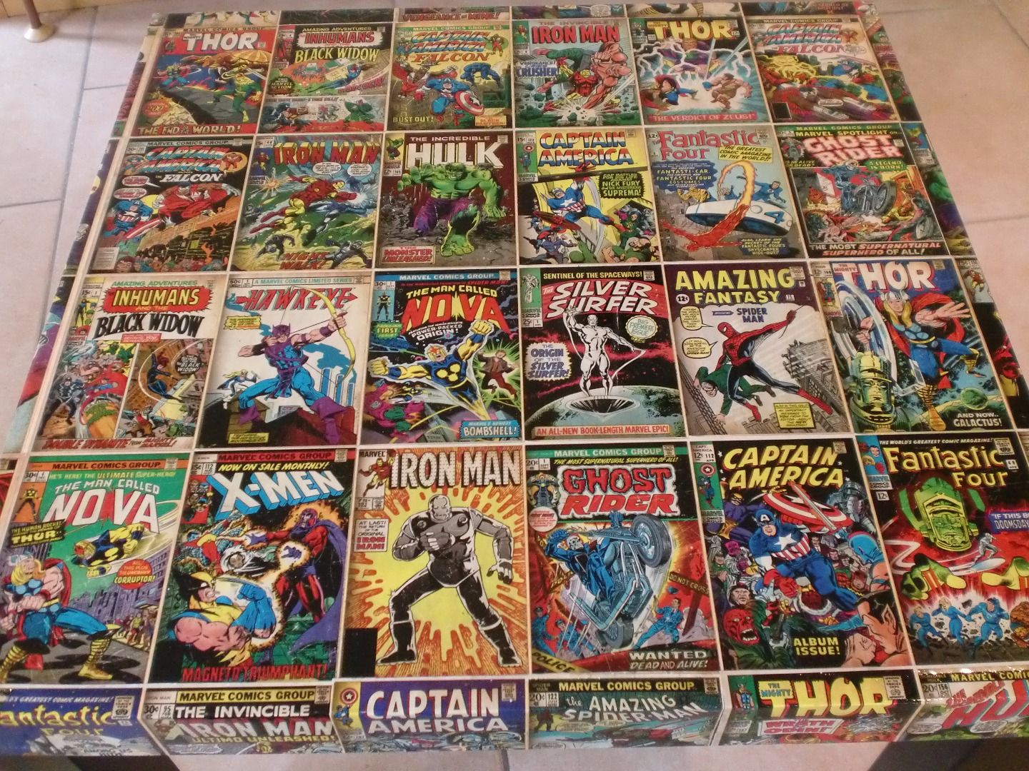 Comic Book Coffee Table - Instructables