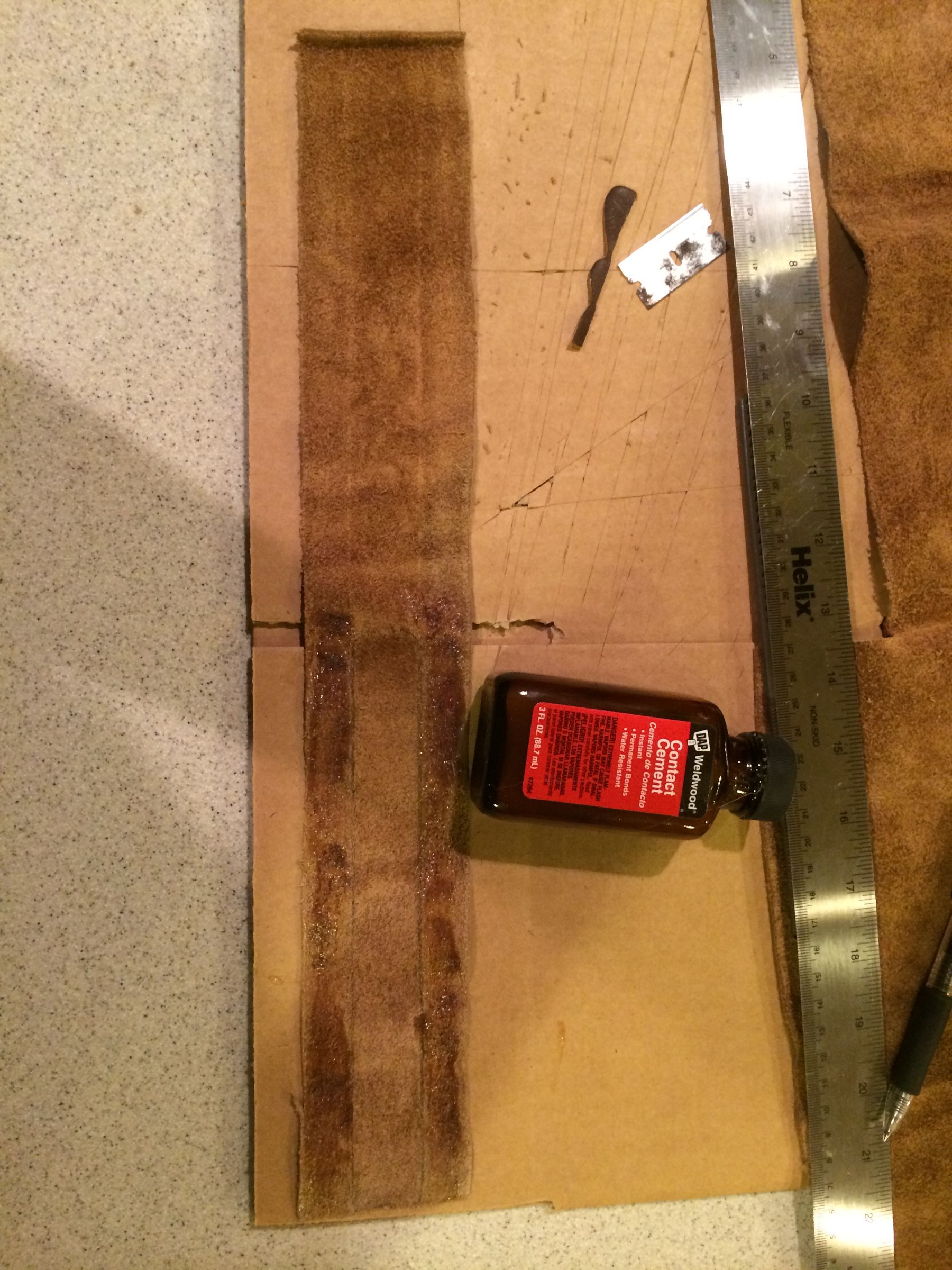 Cheap, Quick, and Easy Leather Sheath for File : 6 Steps (with Pictures ...