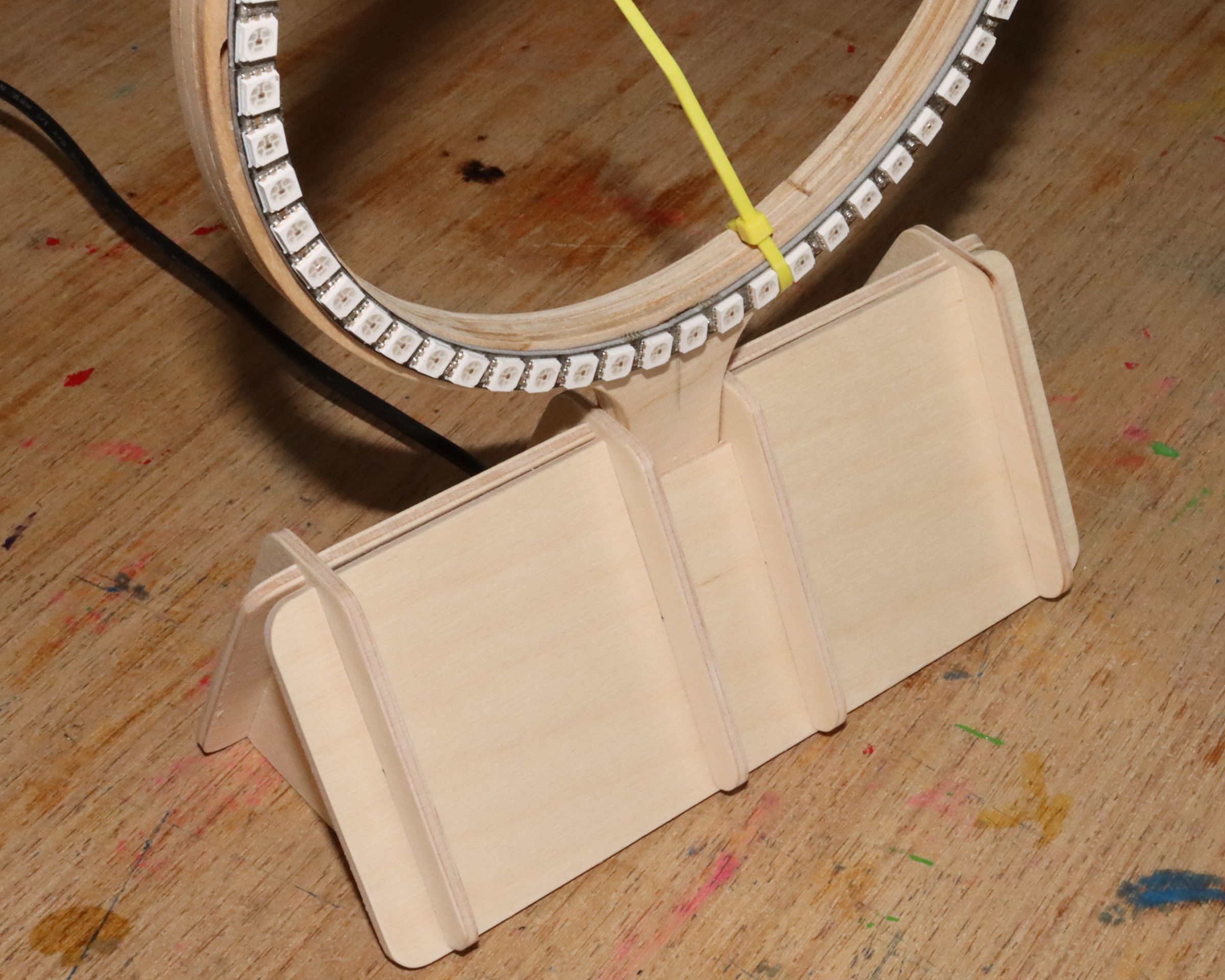 LED Clock Using Neopixels : 4 Steps (with Pictures) - Instructables