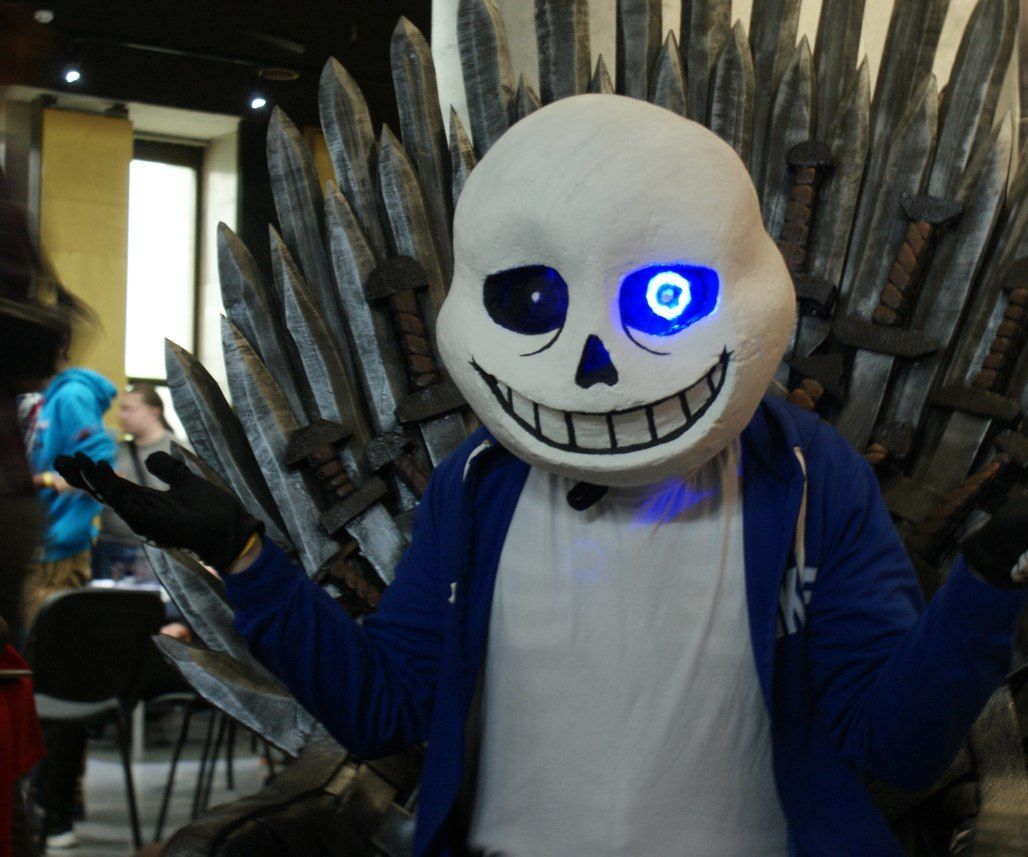 Sans Mask Cosplay (with LED) : 19 Steps (with Pictures) - Instructables