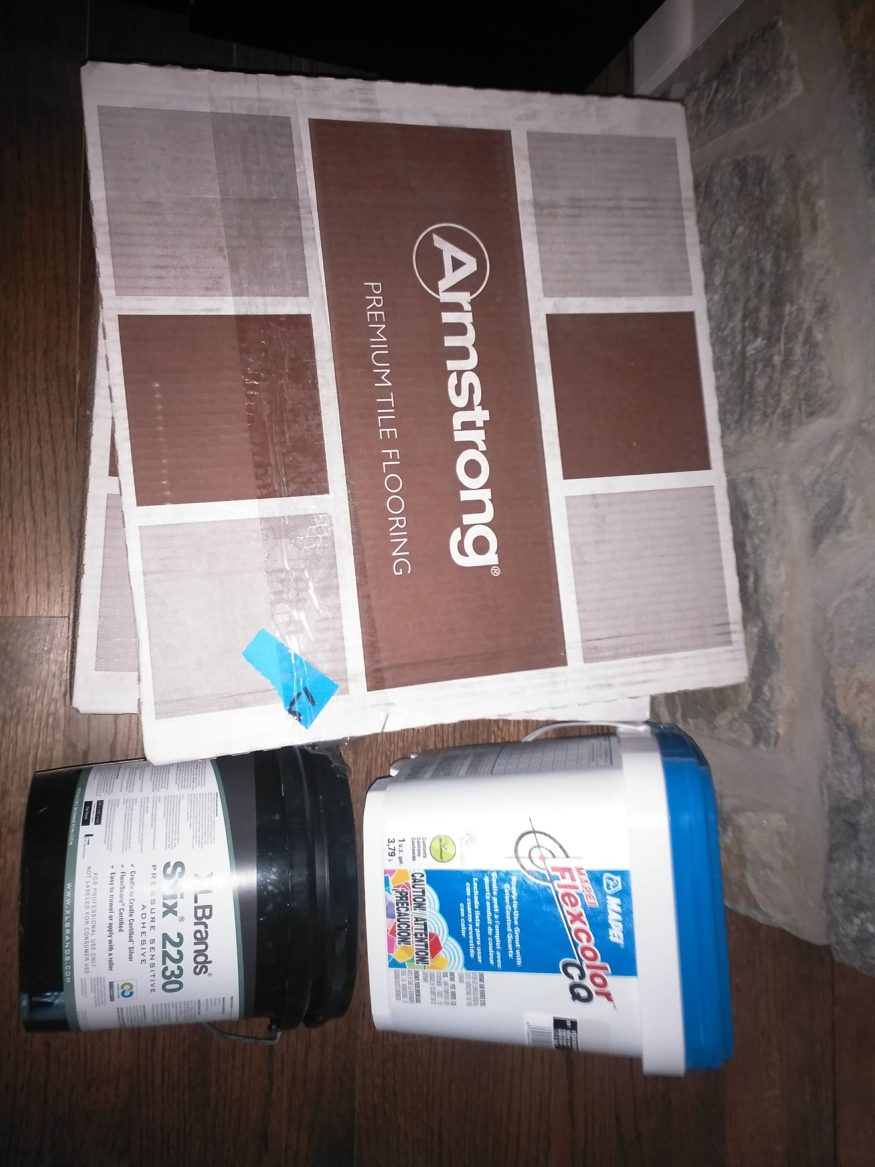 Installing a Luxury Vinyl Tile Floor : 7 Steps (with Pictures ...