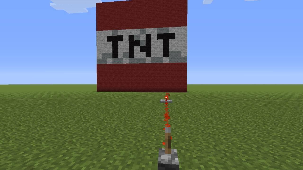 How to Make a Giant Minecraft TNT Block That Explodes! : 9 Steps ...