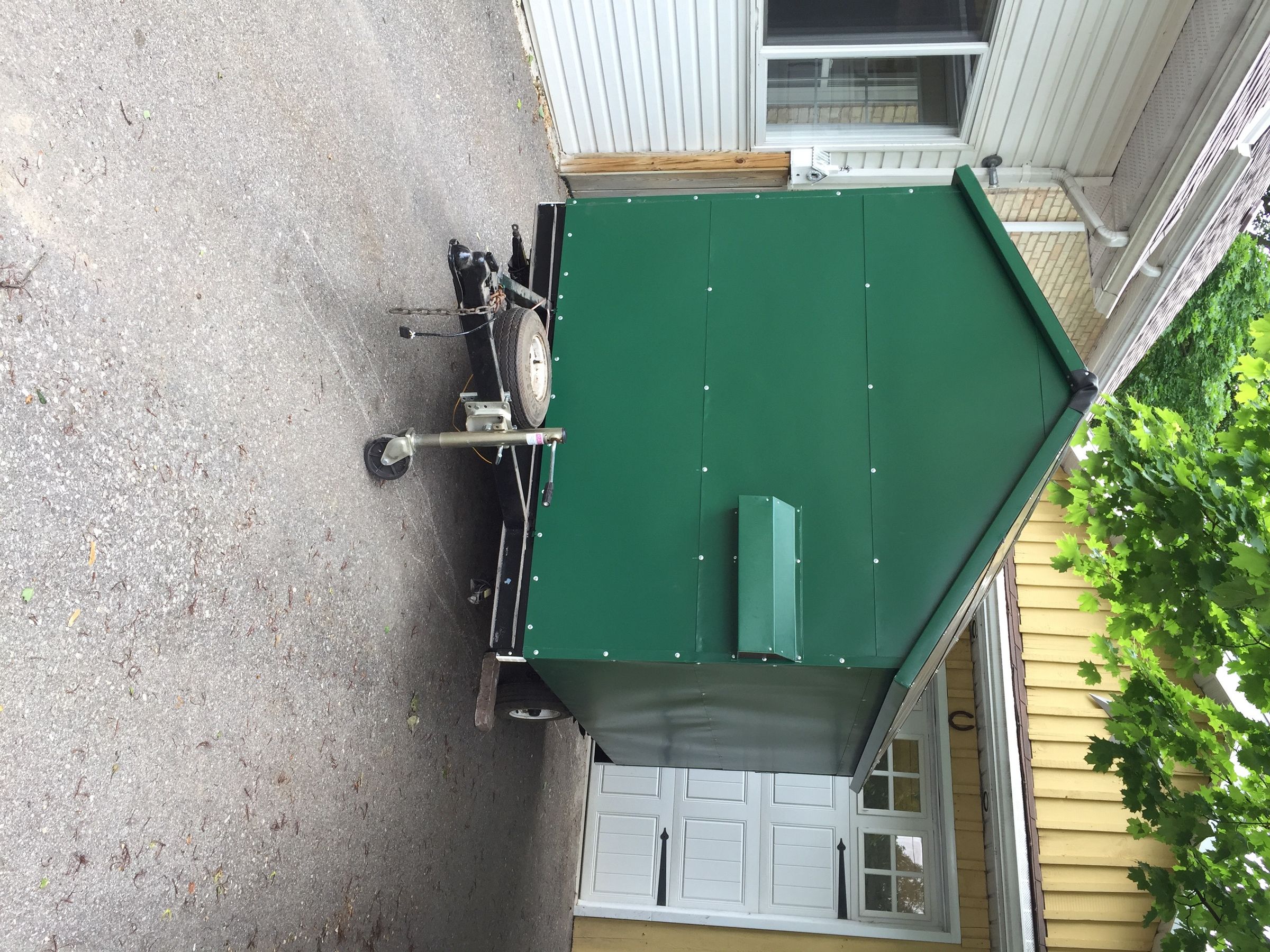 Tiny Dumpster House Trailer : 7 Steps (with Pictures) - Instructables